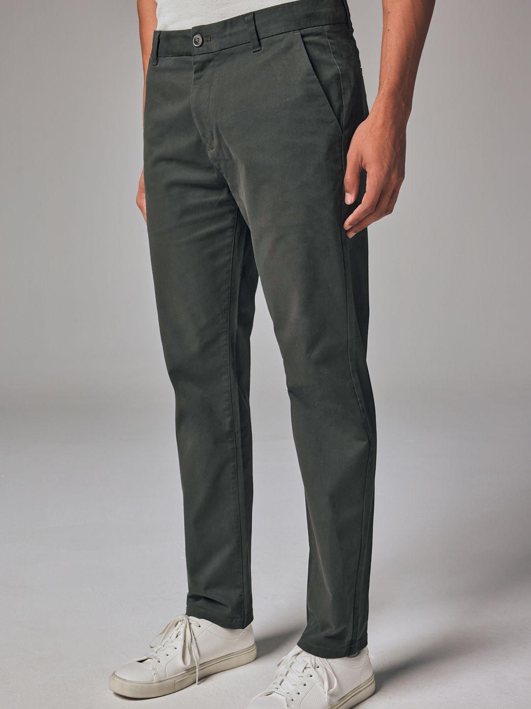 Buy NEXT Men Slim Fit Chinos - Trousers for Men 33483558 | Myntra