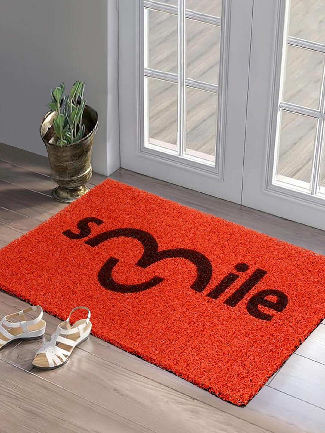 Buy DREAM WEAVERZ Pink Heavy Duty Printed Rubber Coir Door Mat ...