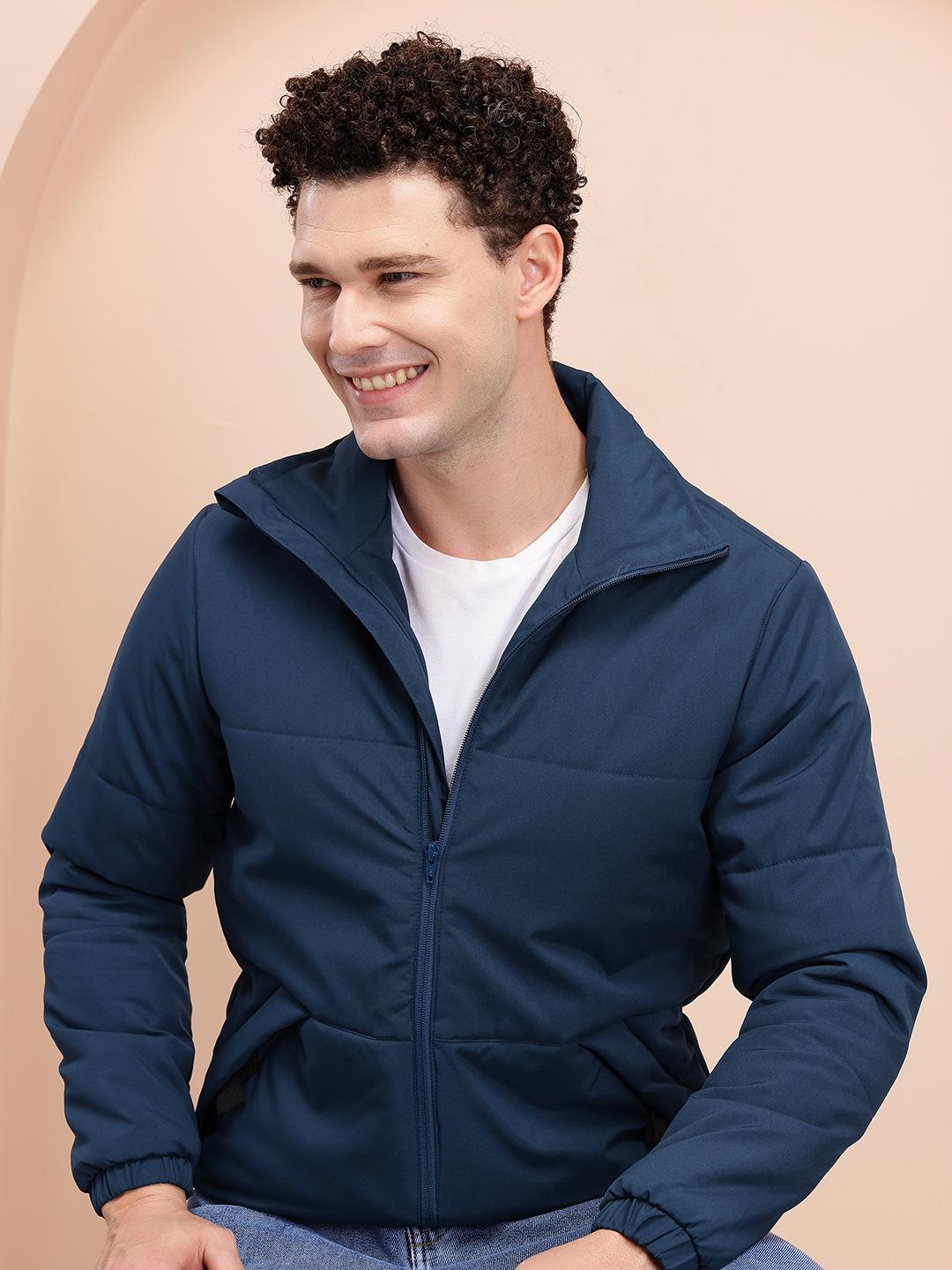 Buy Mast & Harbour Mock Collar Padded Jacket - Jackets for Men 33548513 ...