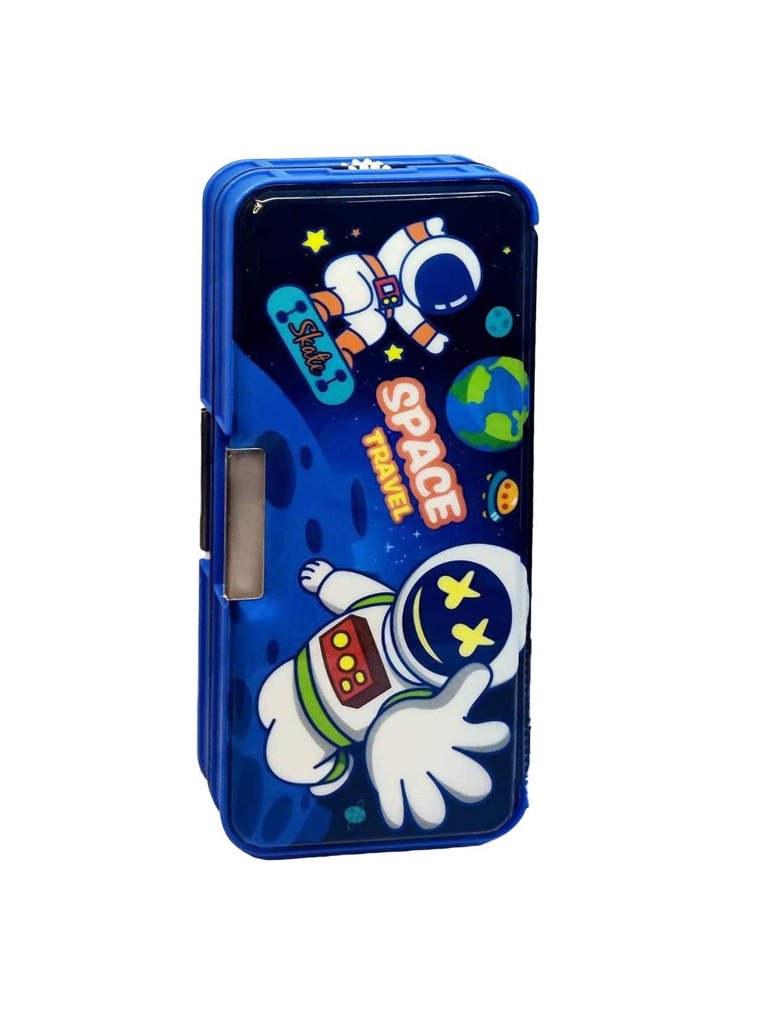 Buy YK Astronaut Self Design Multi Layer Expandable Geometry Pencil Box ...