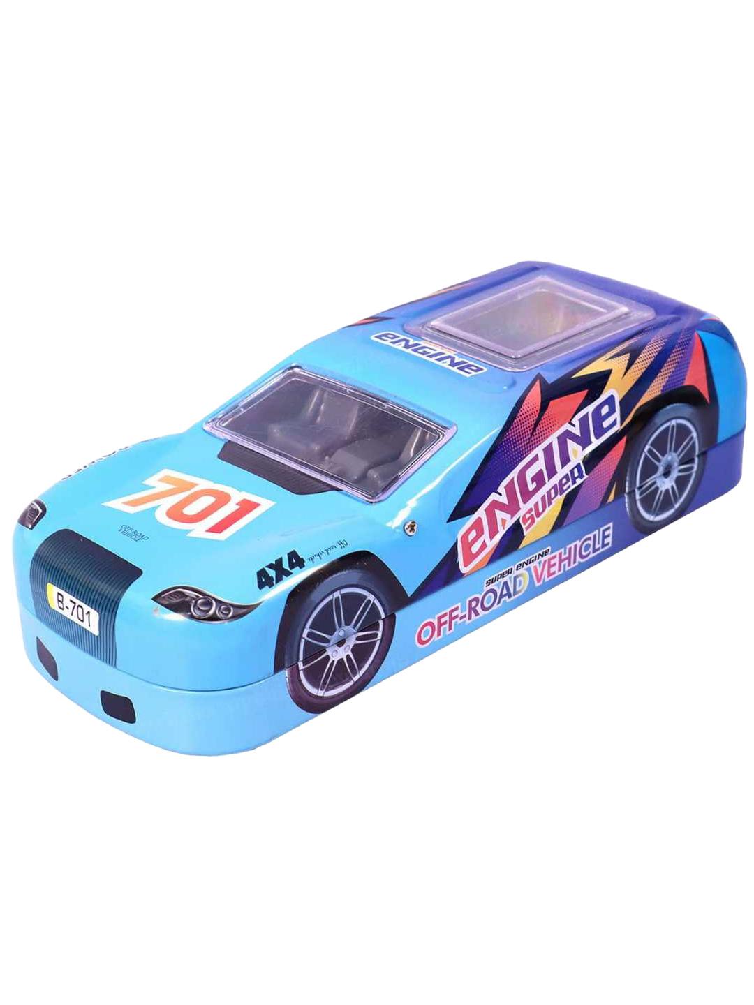 Buy YK Kids Engine 701 Car Self Design Double Compartment Pen Cases ...