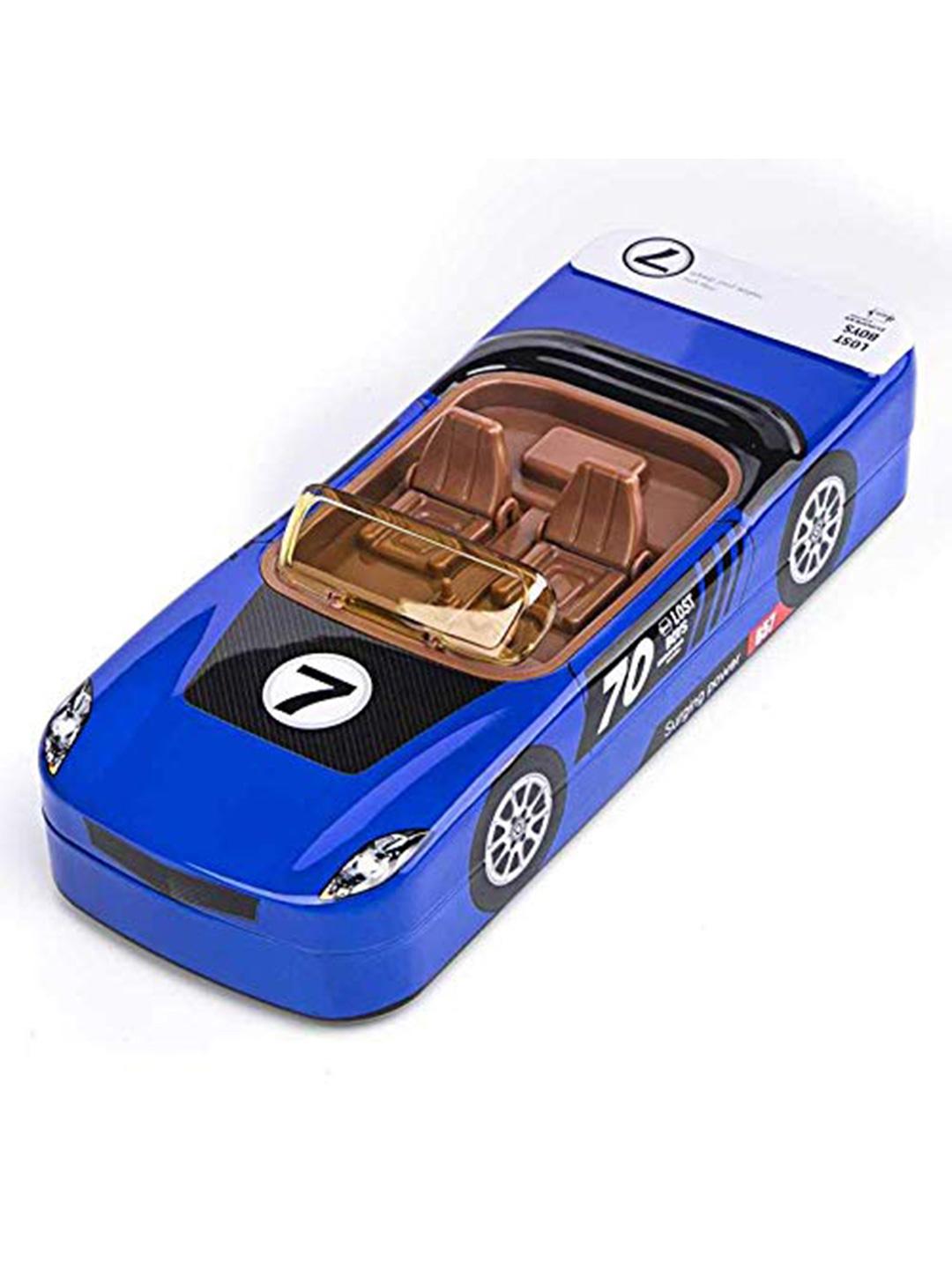 Buy YK Self Design Car Pen Cases Stationery With Wheels & Movable Seats ...