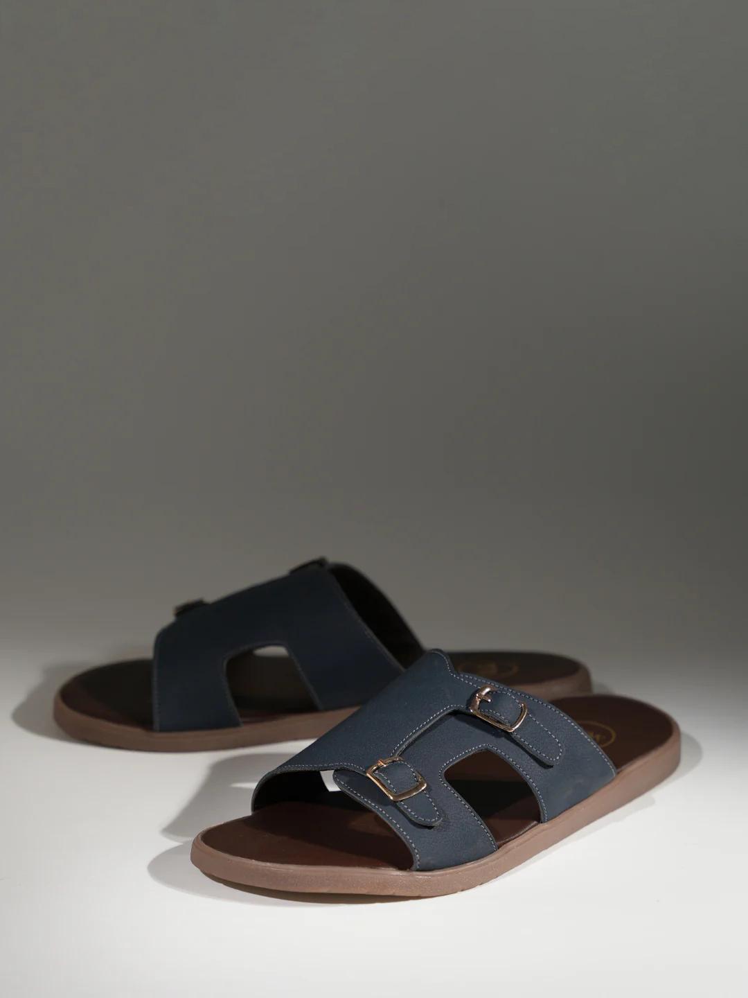 Buy MONKSTORY Men T Rad Classic Double Monk Strap Sandals - Sandals for ...