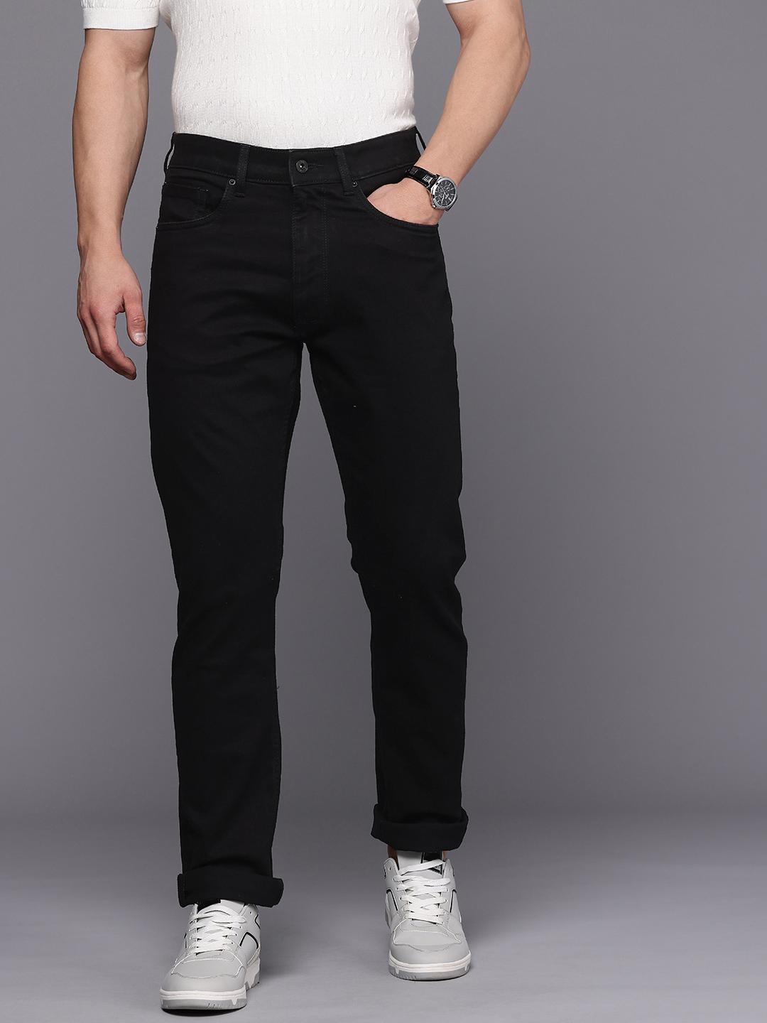 Buy Louis Philippe Jeans Men Regular Fit Mid Rise Stretchable Jeans ...