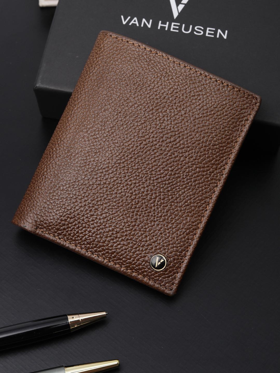 Buy Van Heusen Men Leather Wallet - Wallets for Men 33568296 | Myntra