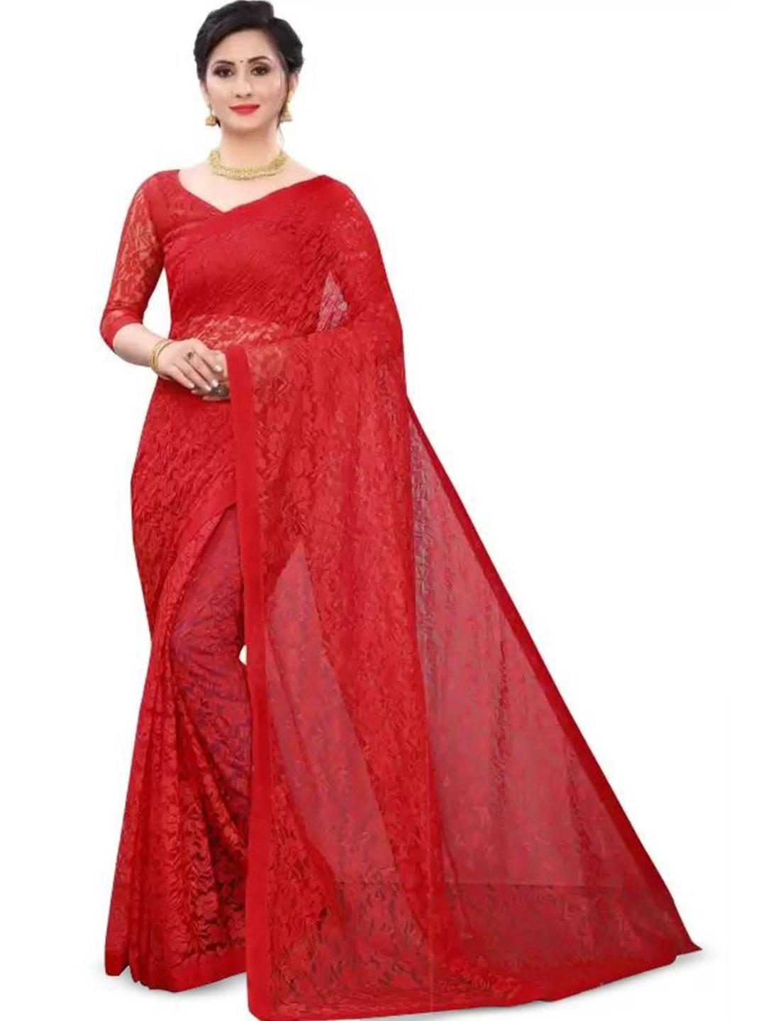 Buy Moda Rapido Woven Design Net Saree - Sarees for Women 33692409 | Myntra
