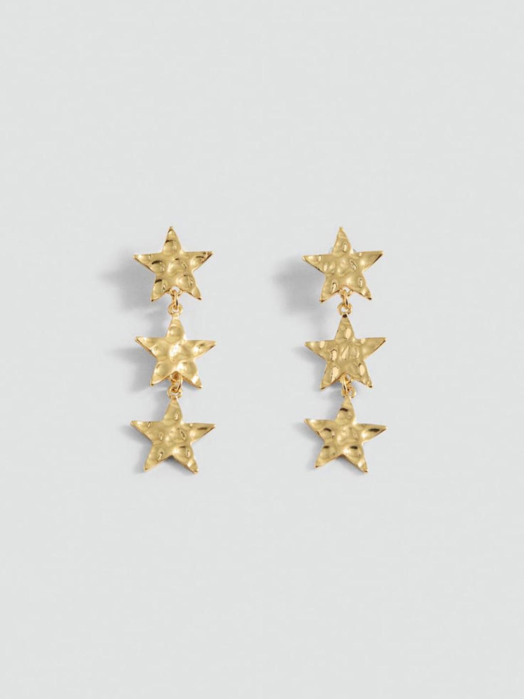 Buy MANGO Star Shaped Drop Earrings - Earrings for Women 33746186 | Myntra