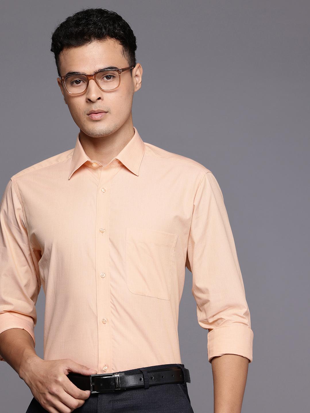 Buy Raymond Pure Cotton Slim Fit Formal Shirt - Shirts for Men 33748685 ...