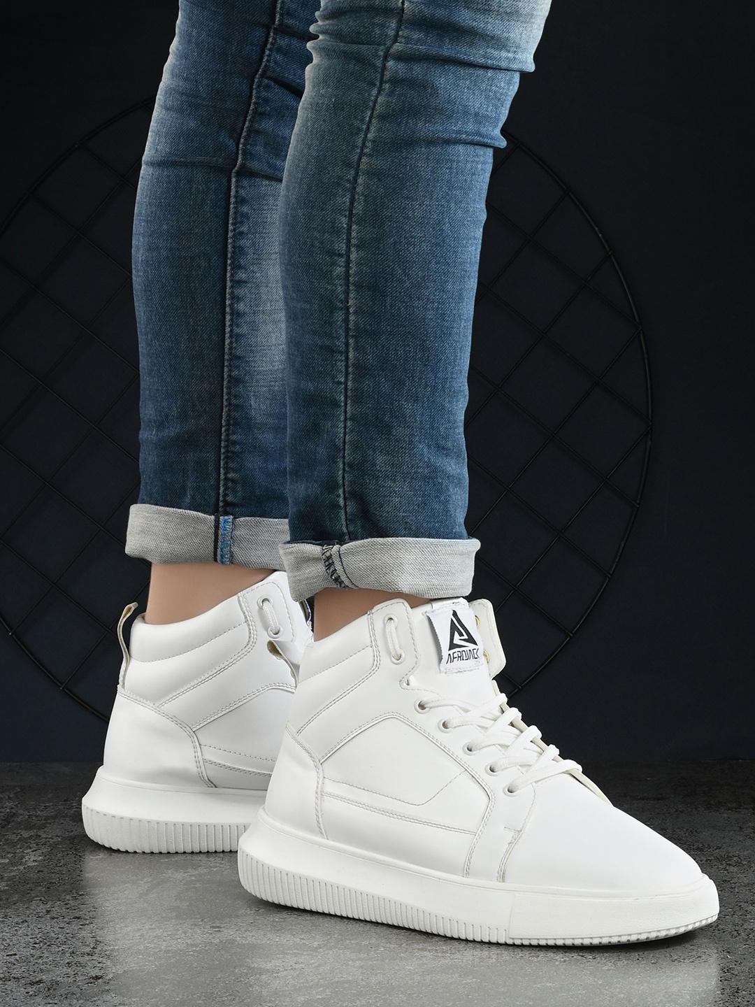 Buy AfroJack Men Mid Top Round Toe Sneakers - Casual Shoes for Men ...