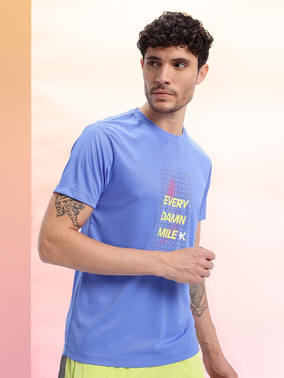 Buy HRX By Hrithik Roshan Printed Running T Shirt - Tshirts for Men ...
