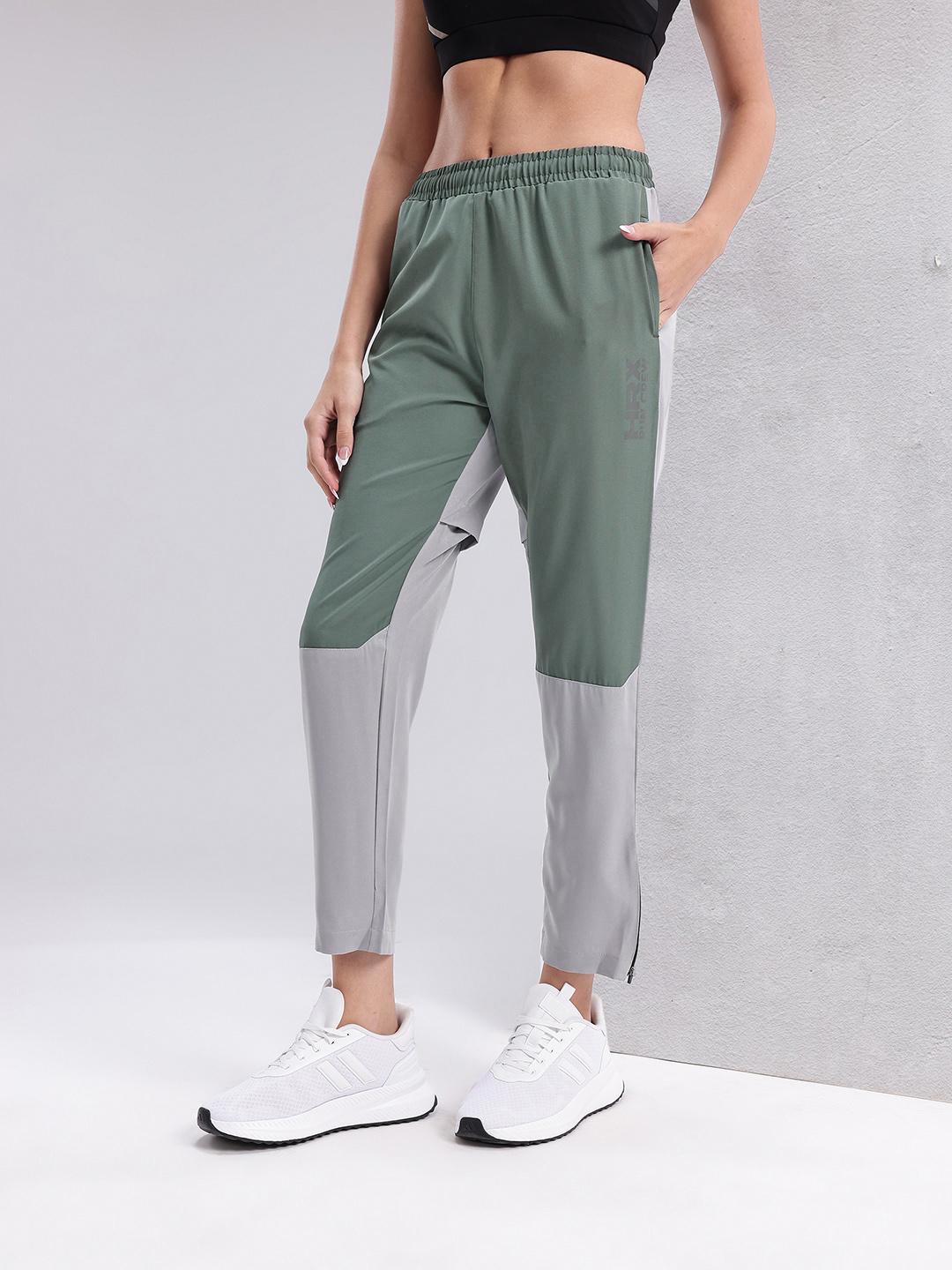 Buy HRX By Hrithik Roshan Women Colourblocked Rapid Dry Running Cropped ...