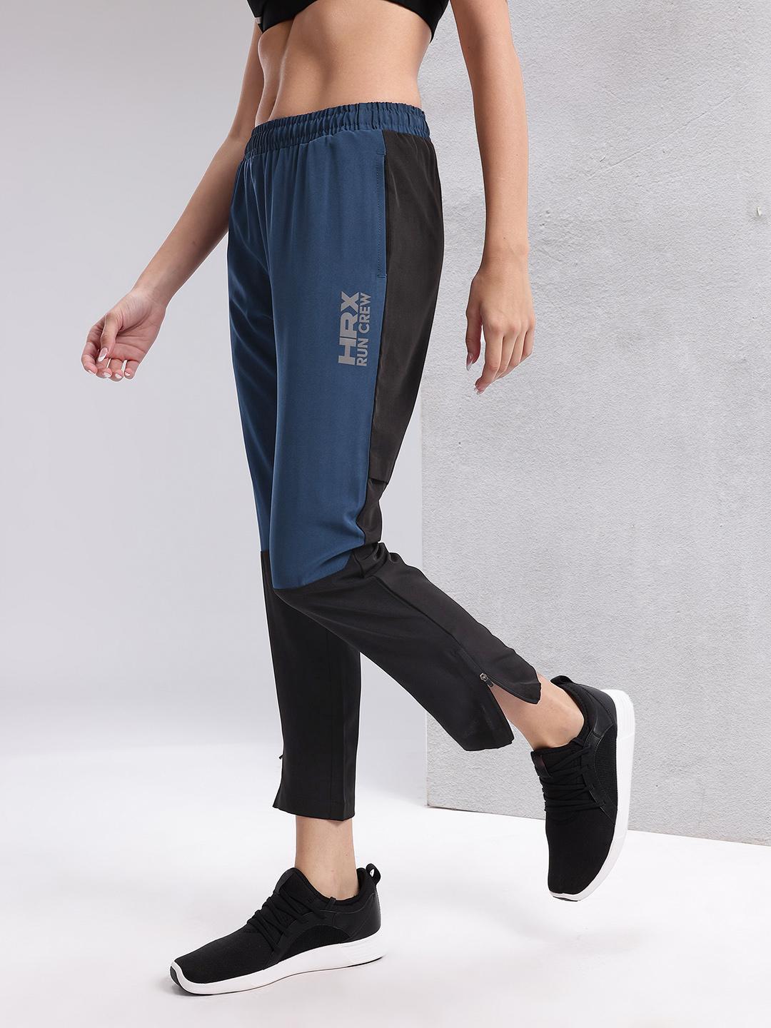 Buy HRX By Hrithik Roshan Women Colourblocked Rapid Dry Running Cropped ...