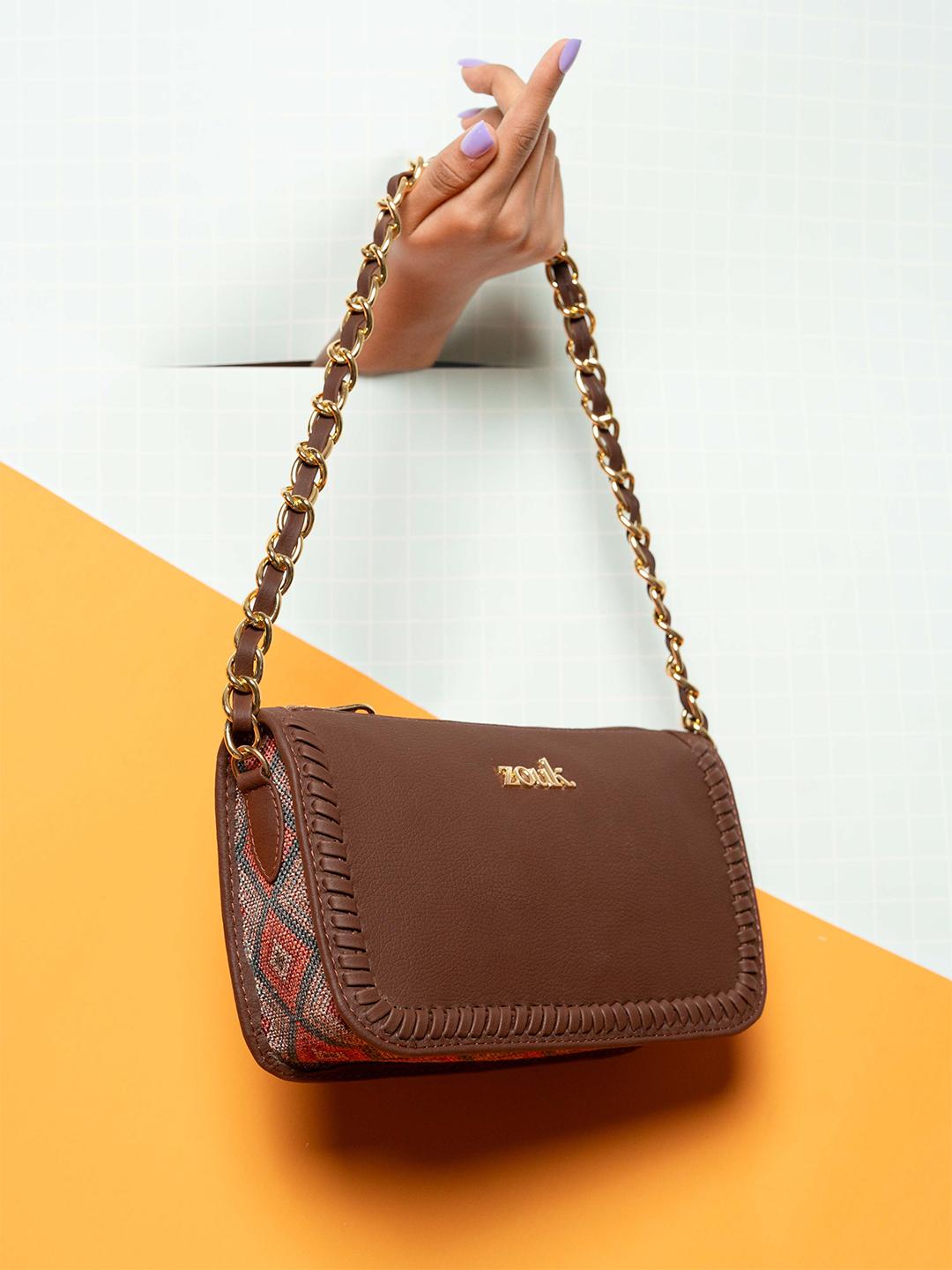 Buy Alt By Zouk Women Textured Sling Bag - Handbags for Women 34013958 ...