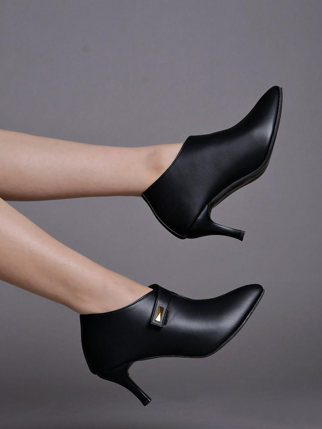 Buy Stylestry Pointed Toe Ankle Loop Stiletto Pumps - Heels for Women ...