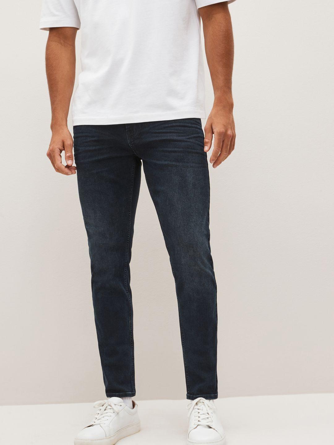 Buy NEXT Men Skinny Fit Mid Rise Light Fade Stretchable Jeans - Jeans ...
