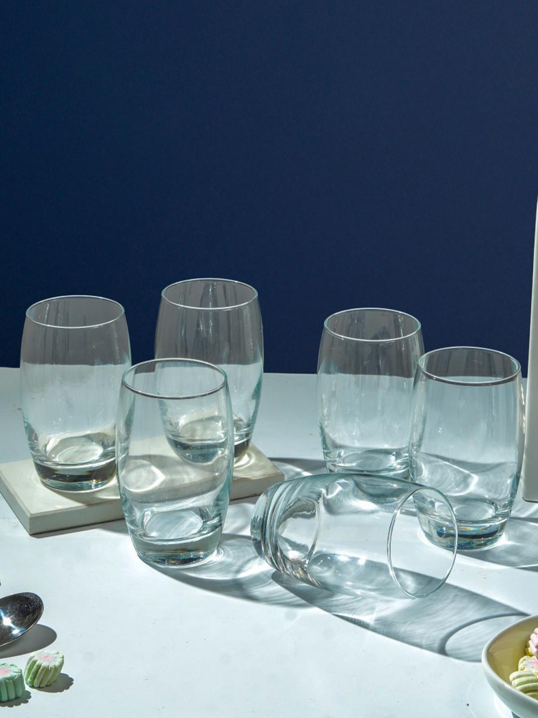 Buy Luminarc International 6 Pcs Serena Line Cold Cut Highball Water ...