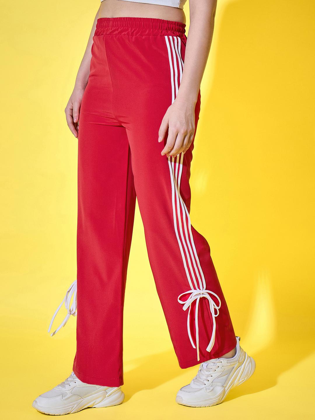 Buy DIMPY GARMENTS Women Relaxed High Rise Track Pants - Track Pants ...