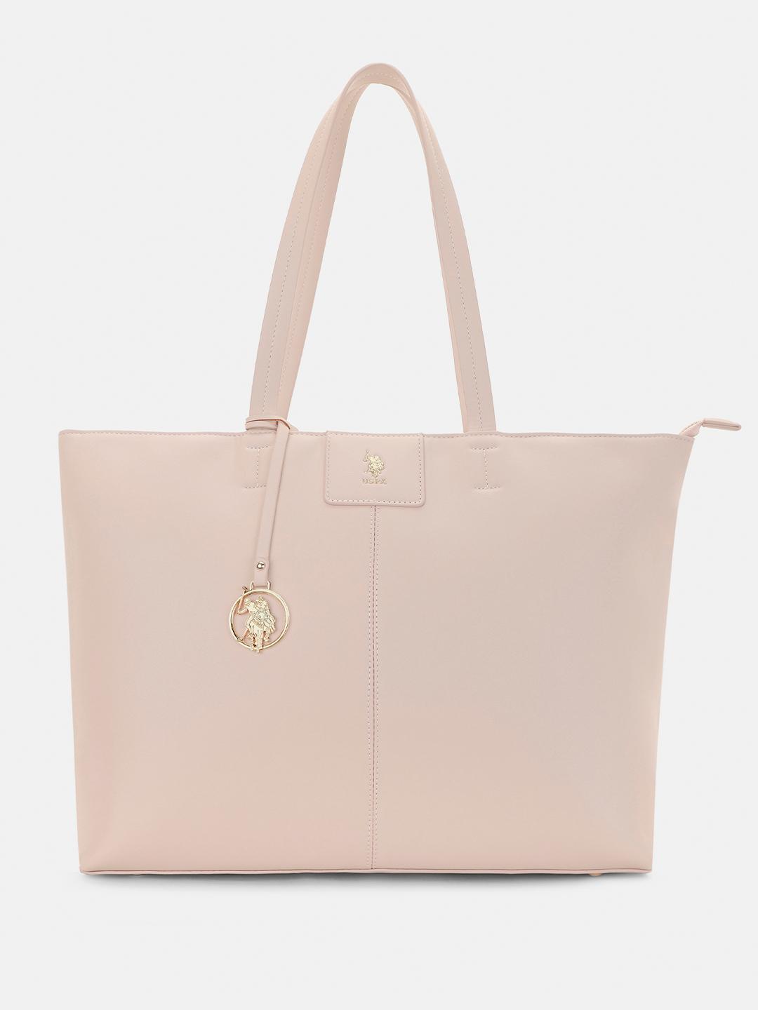 Buy U.S. Polo Assn. Women Structured Tote Handbag - Handbags for Women ...