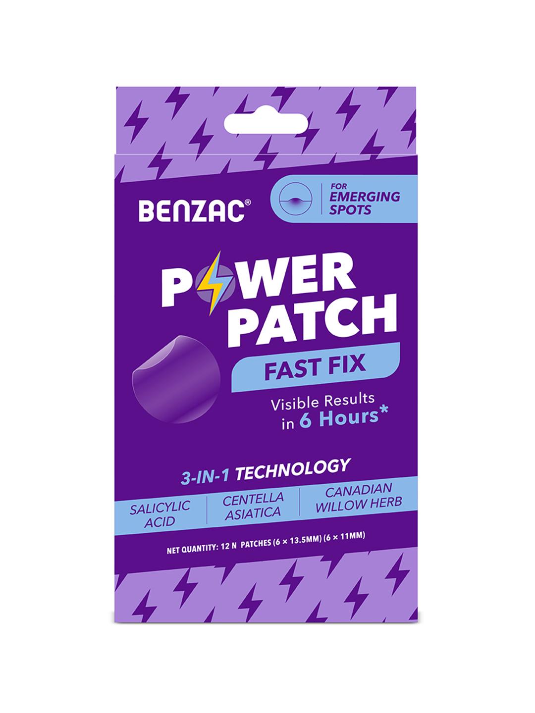 Buy Benzac 3 In 1 Power Acne Patches 12 Pcs - Mask And Peel for Unisex ...