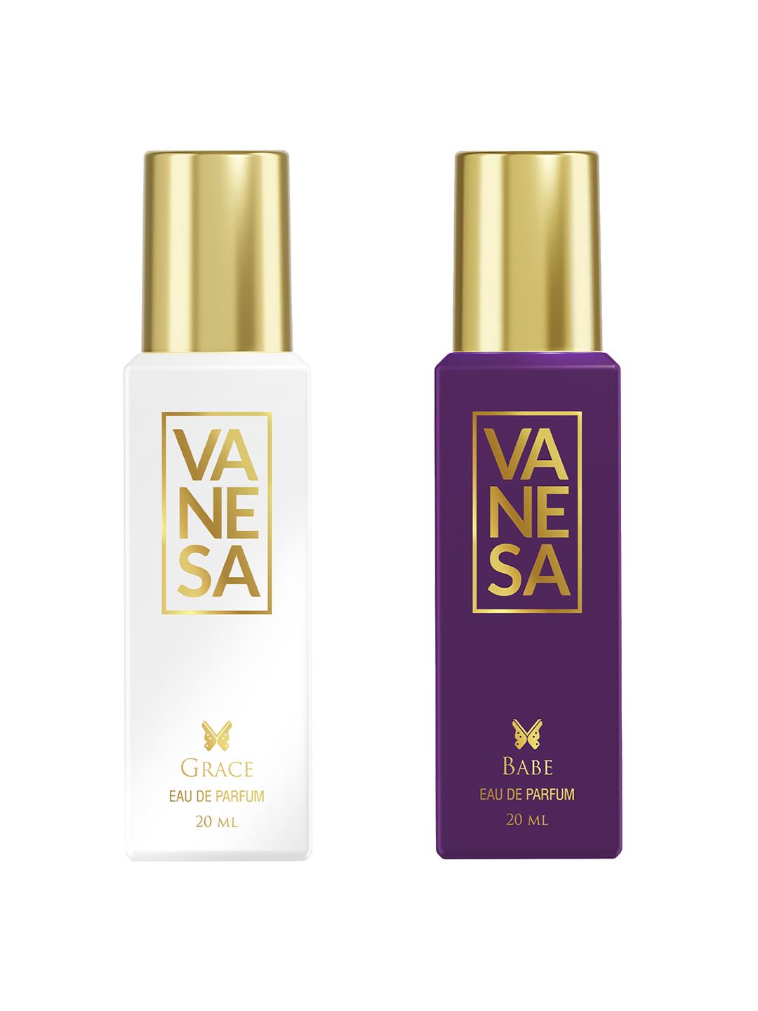 Buy Vanesa Women Pack Of 2 Babe & Grace Long Lasting Eau De Parfum 20ml ...