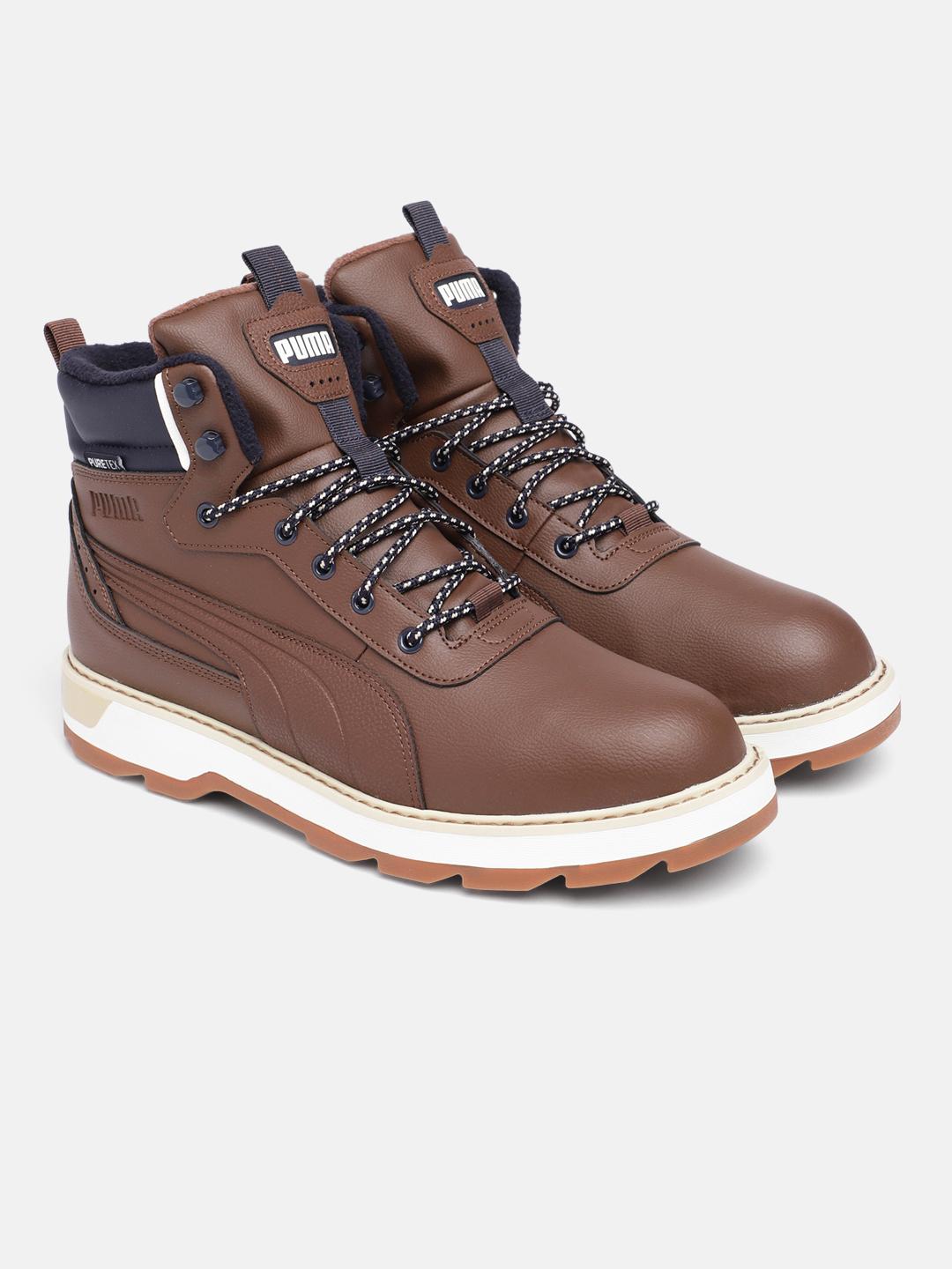 Buy Puma Unisex Desierto V3 Puretex Boot Style High Top Sneakers ...