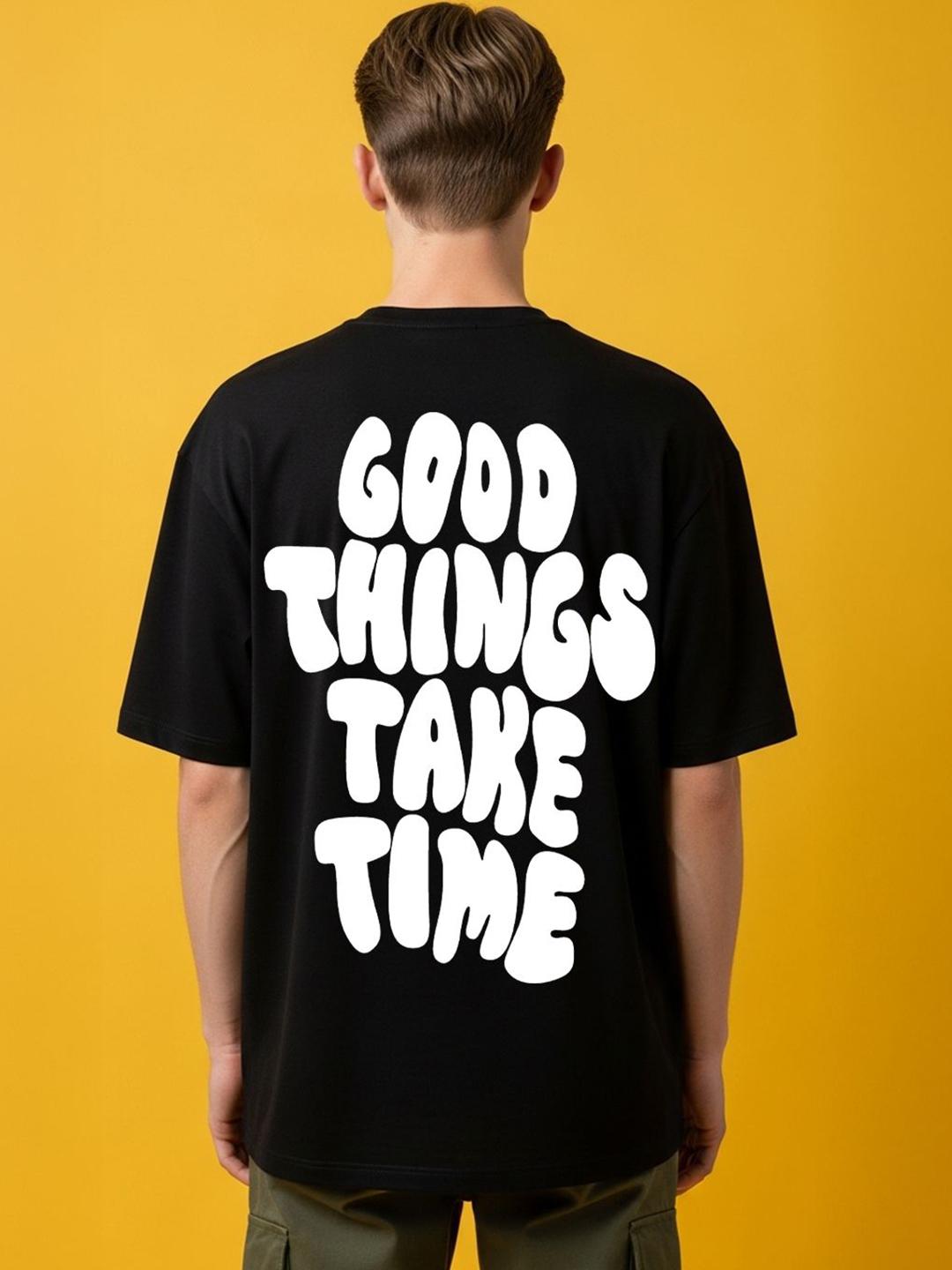 Buy BENNY BROOKS Typography Printed Oversized Cotton T Shirt - Tshirts ...