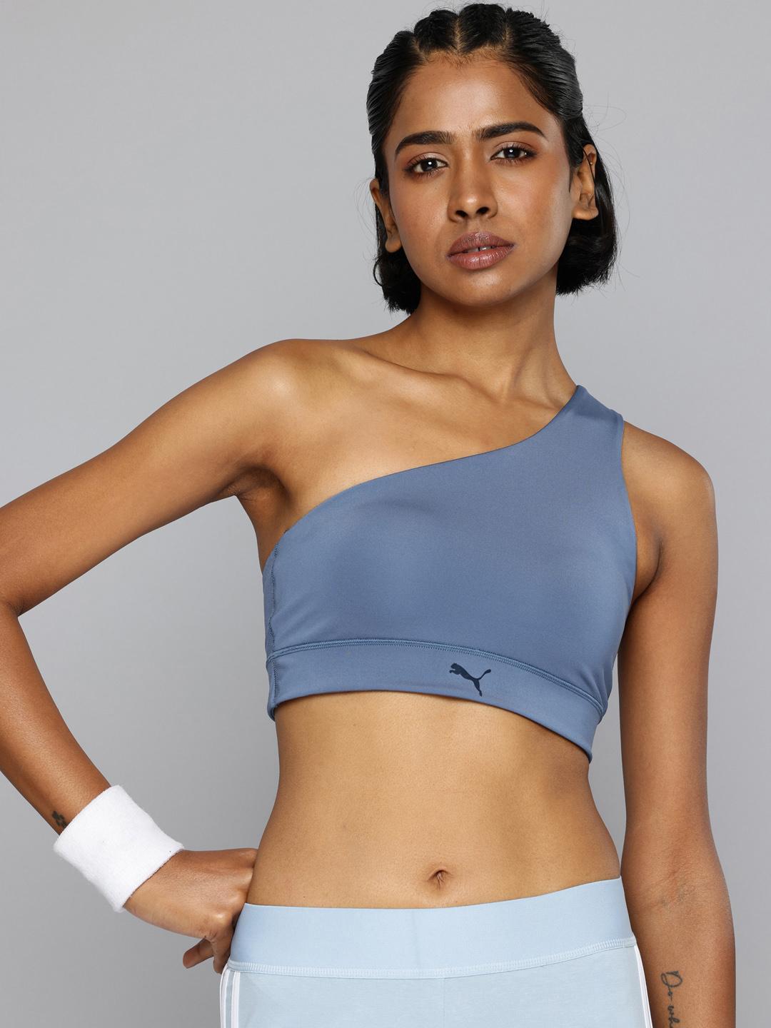 Buy Puma Shape Women's Low Impact One Shoulder Bra - Bra for Women ...