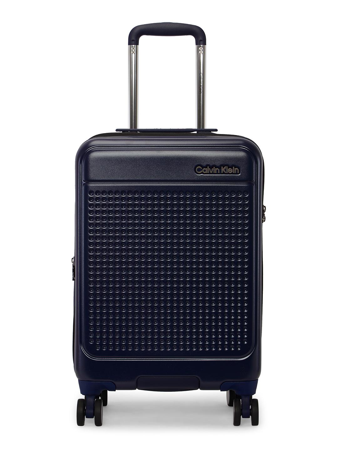 Buy IN STEREO Range Midnight Navy Hard 22" Cabin Luggage - Trolley Bag ...