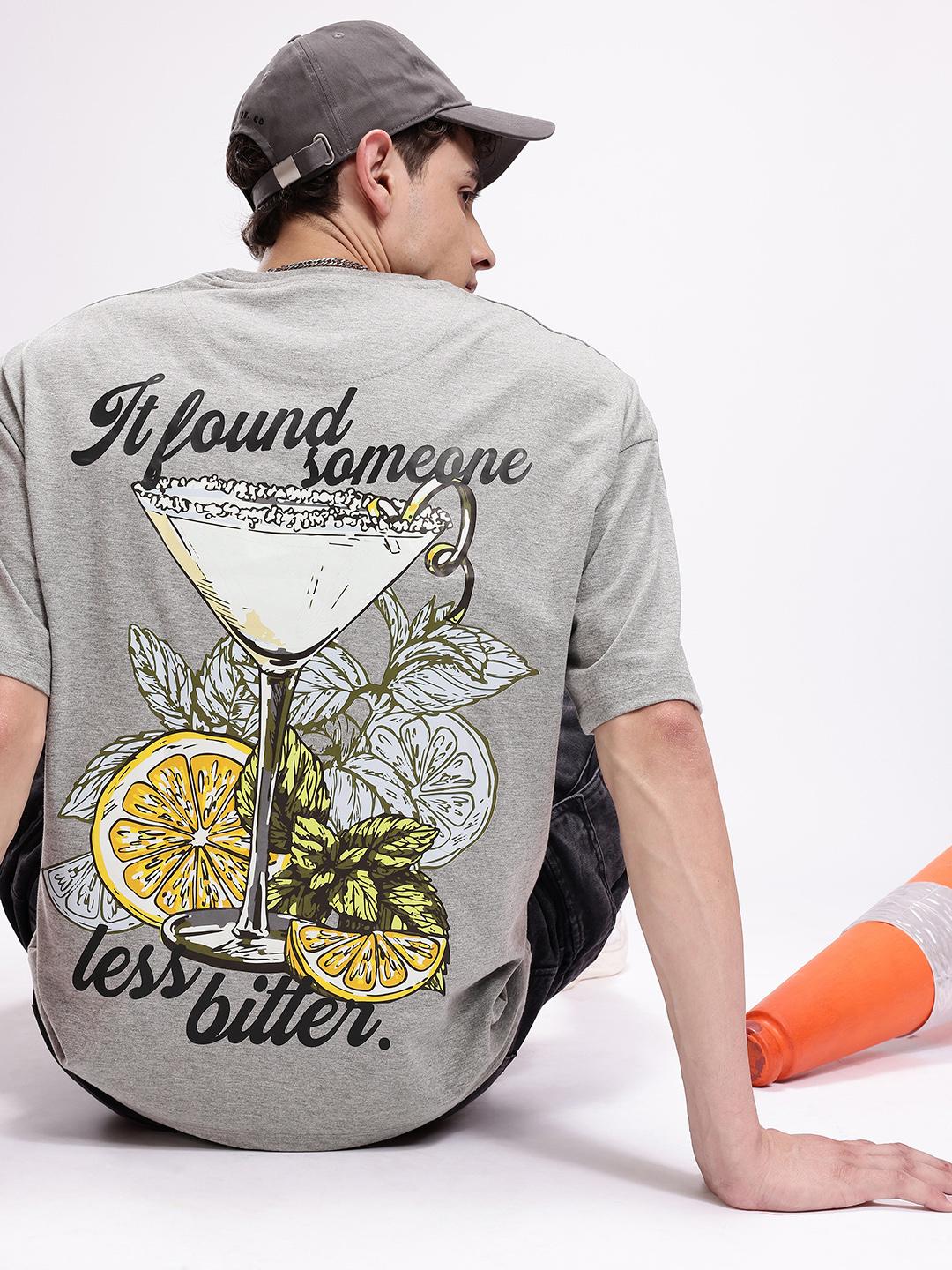 Buy Kook N Keech Men Printed Drop Shoulder Sleeves Oversized Pure ...