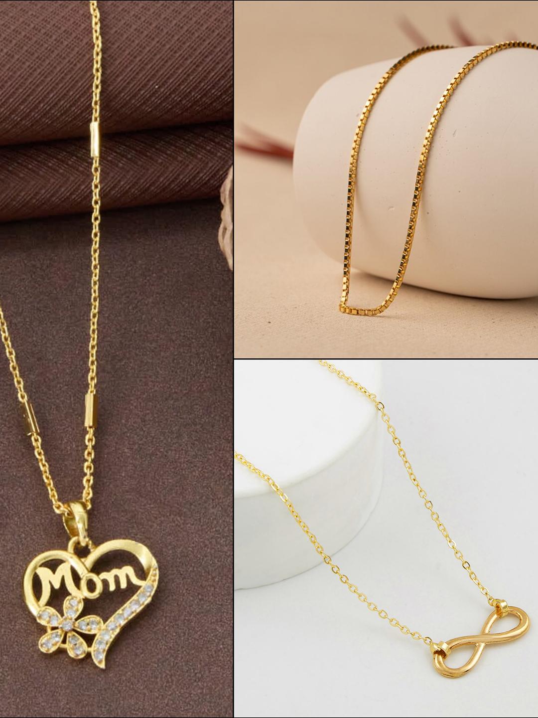 Buy Boghra Sales Women Gold Necklace And Chains - Necklace And Chains ...