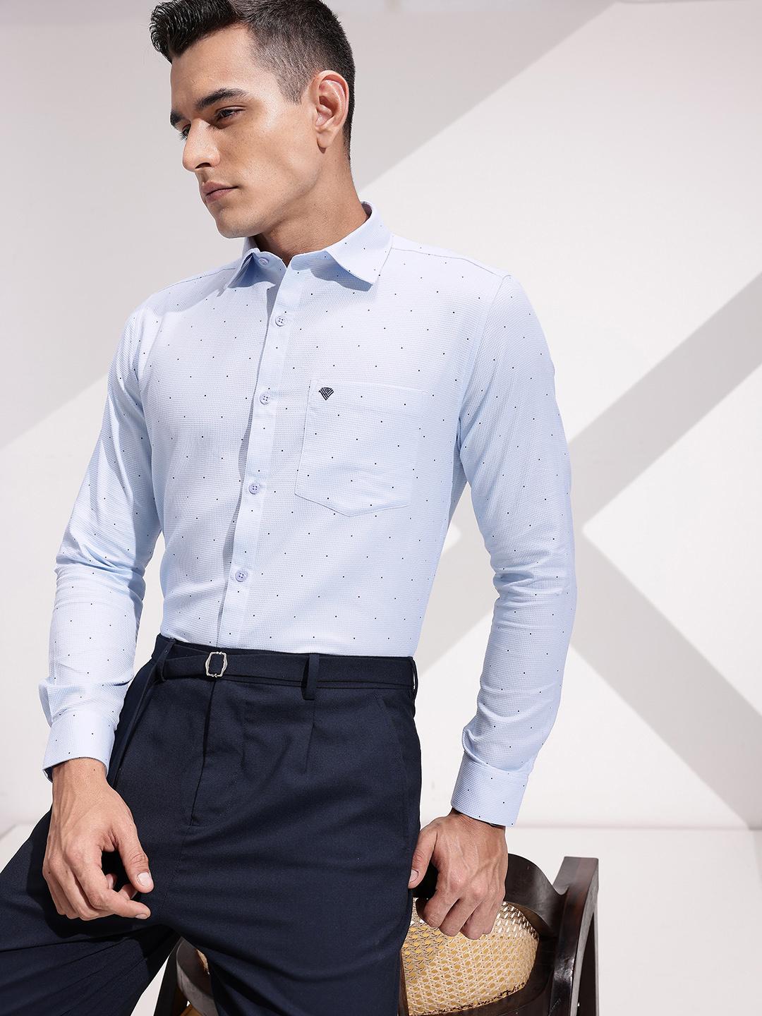 Buy INVICTUS Men Premium Slim Fit Pure Cotton Formal Shirt - Shirts for ...