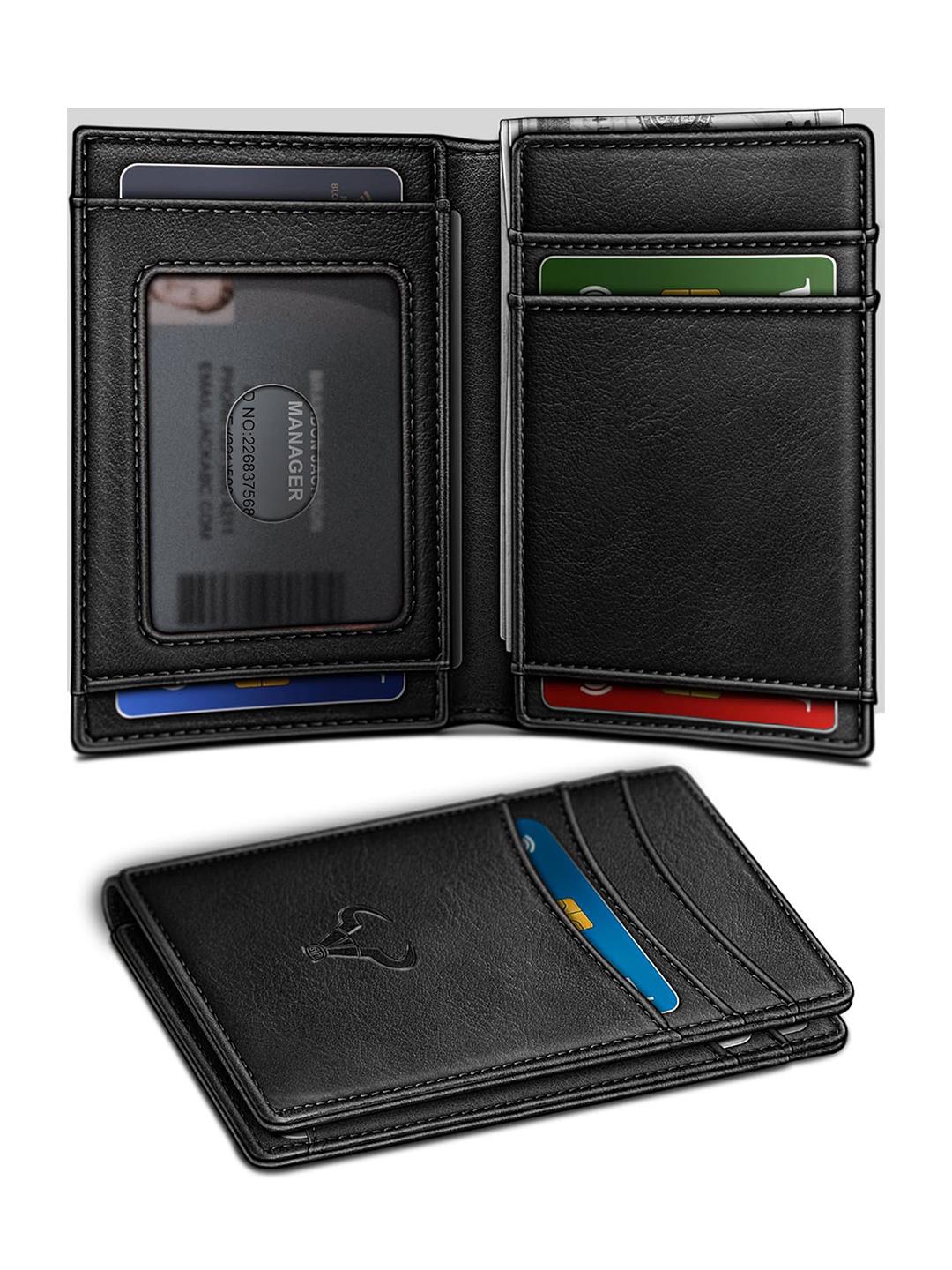 Buy CONTACTS Unisex Textured Leather Two Fold Wallet - Wallets for ...
