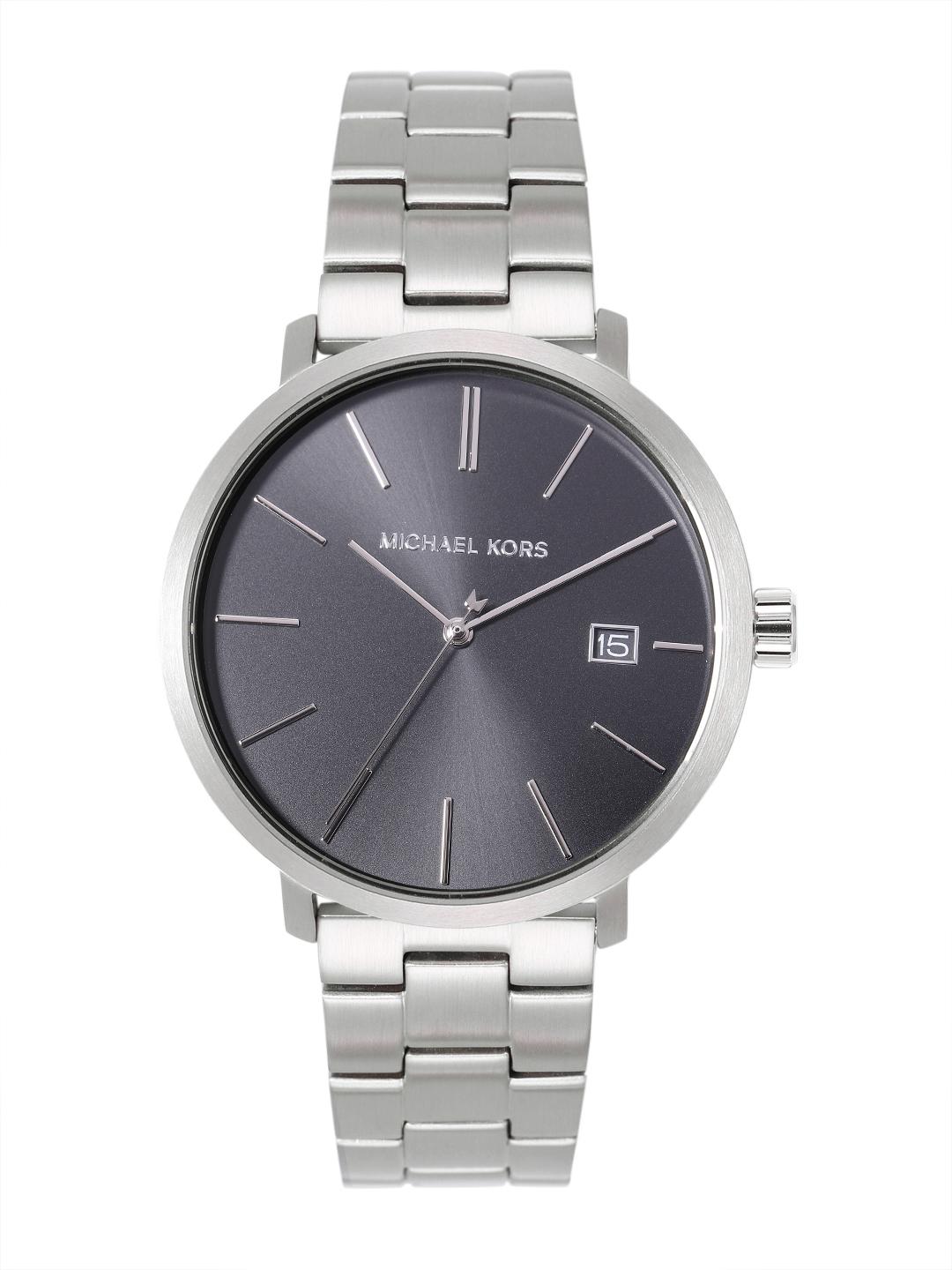 Buy Michael Kors Men BLAKE Stainless Steel Dial & Bracelet Style Straps ...