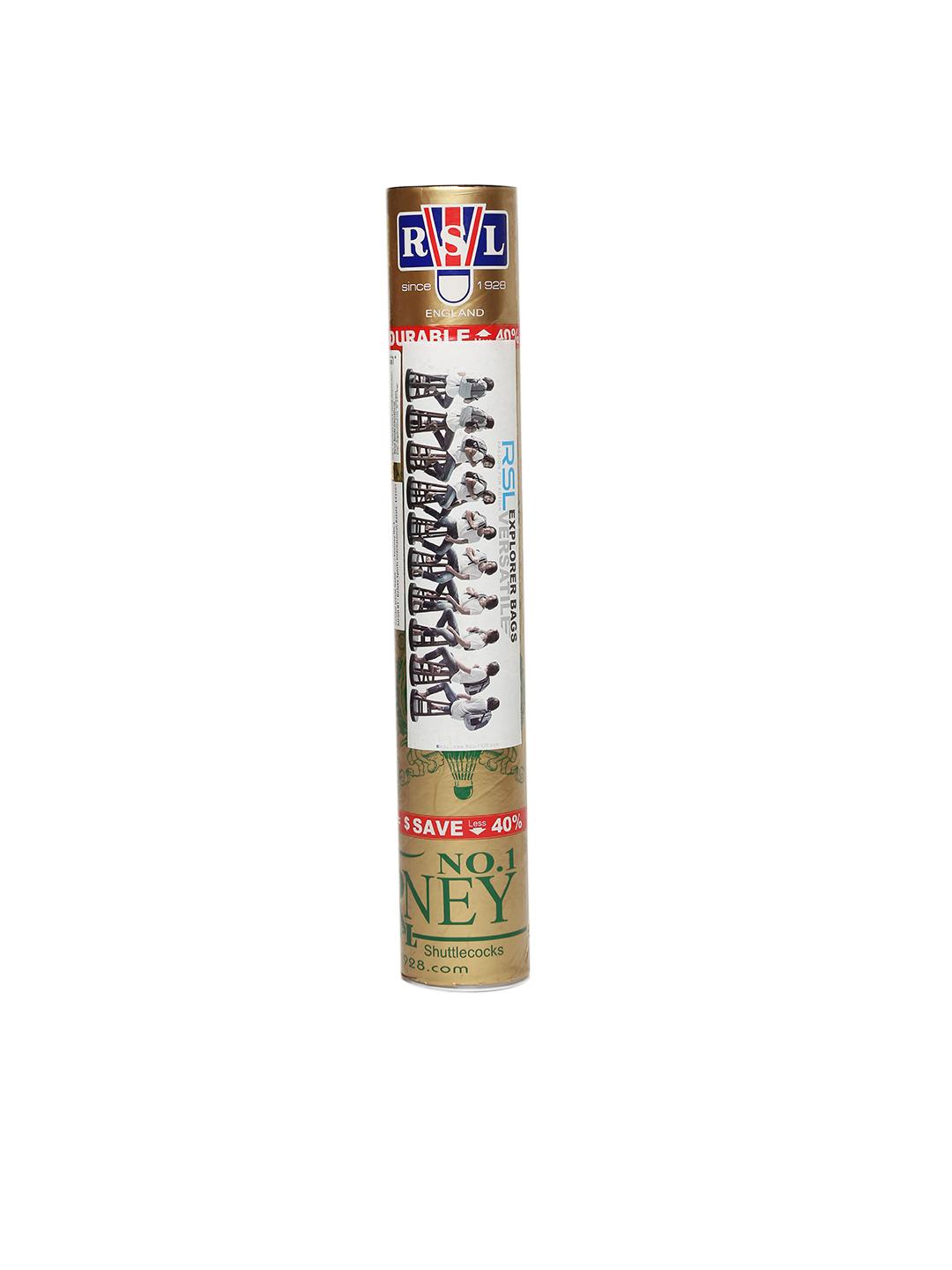 Buy RSL Tourney No.1 Speed 77 Box Of 12 White Feather Badminton ...