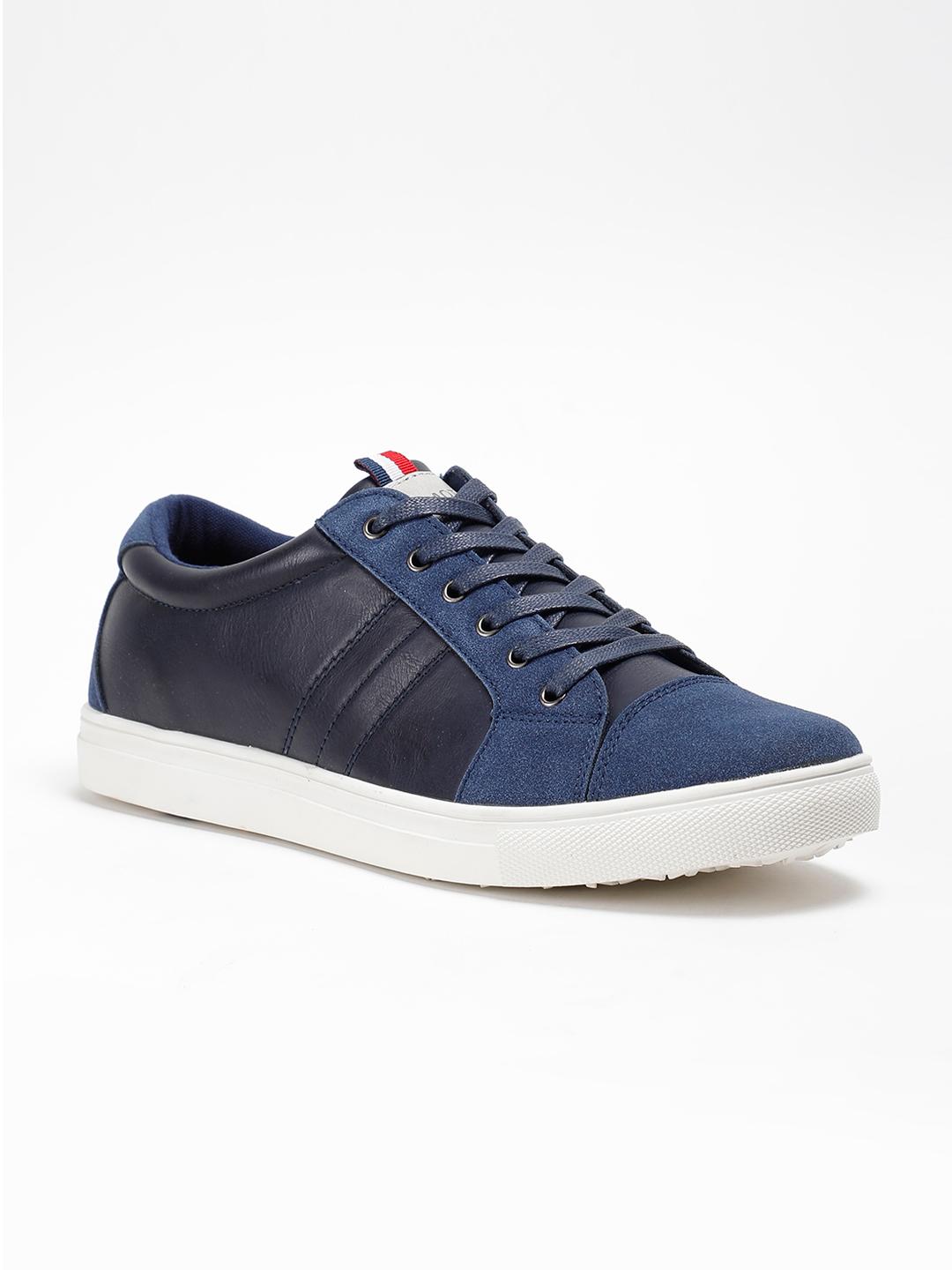 Buy LOCOMOTIVE Men Navy Blue Sneakers - Casual Shoes for Men 6500537 ...