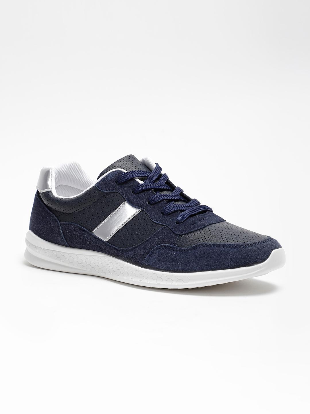 Buy LOCOMOTIVE Men Navy Blue Sneakers - Casual Shoes for Men 6500539 ...
