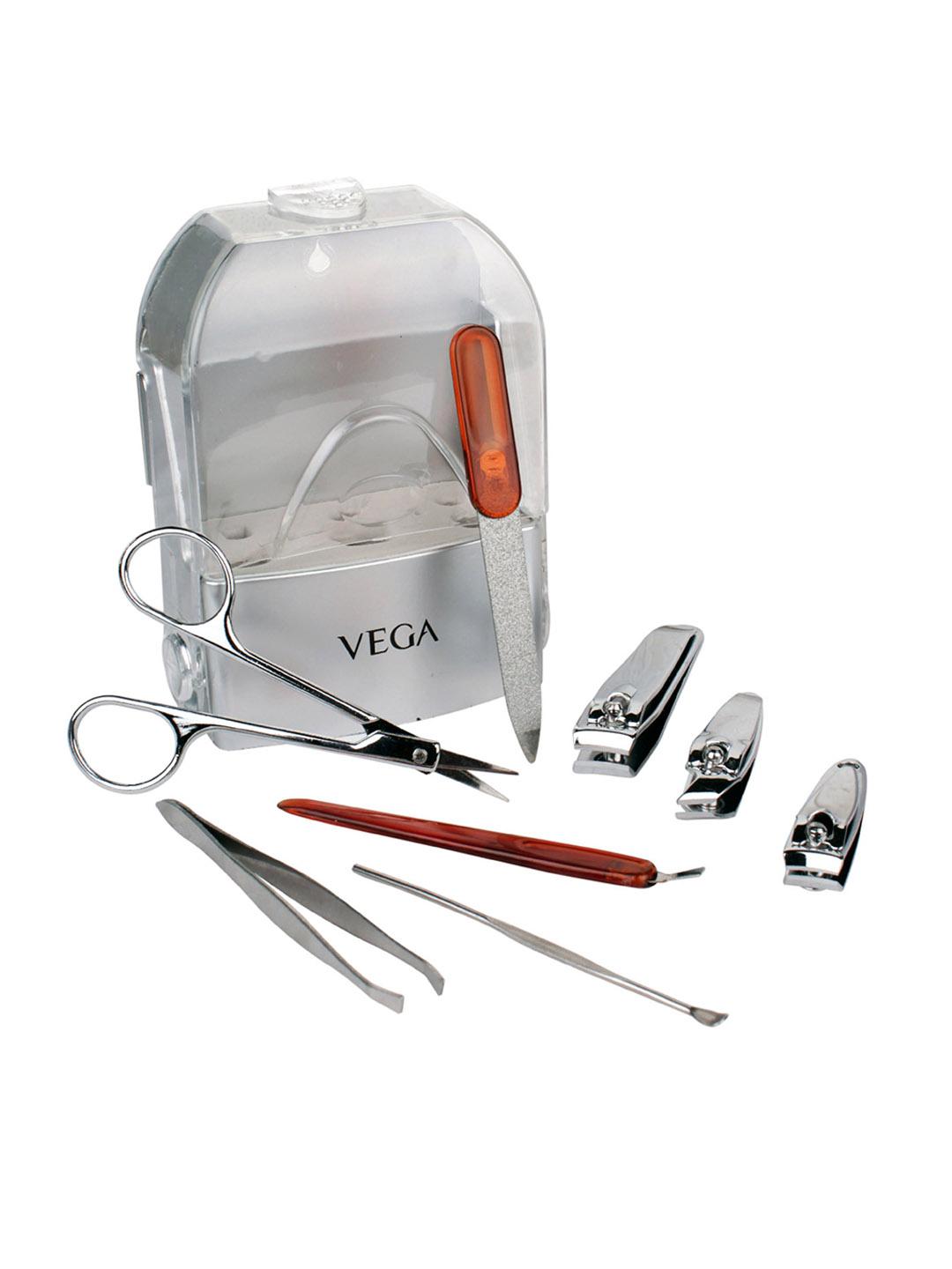 Buy VEGA Set Of 8 Manicure Tools MS 08 - Manicure And Pedicure Kit for ...