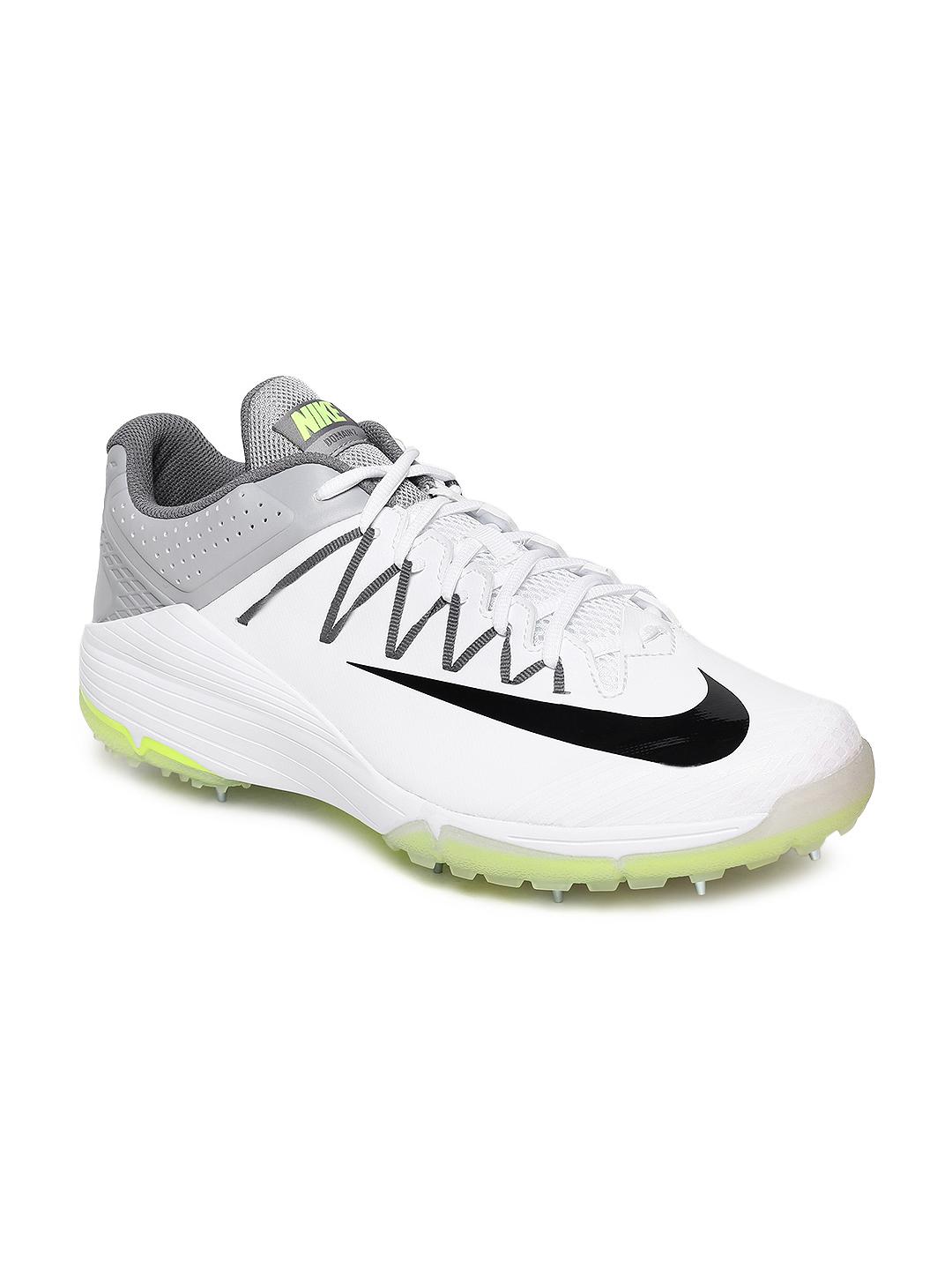 Buy Nike Men White DOMAIN 2 Cricket Shoes - Sports Shoes for Men ...