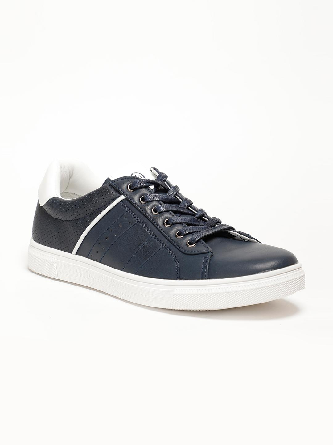Buy LOCOMOTIVE Men Navy Blue Sneakers - Casual Shoes for Men 6697245 ...