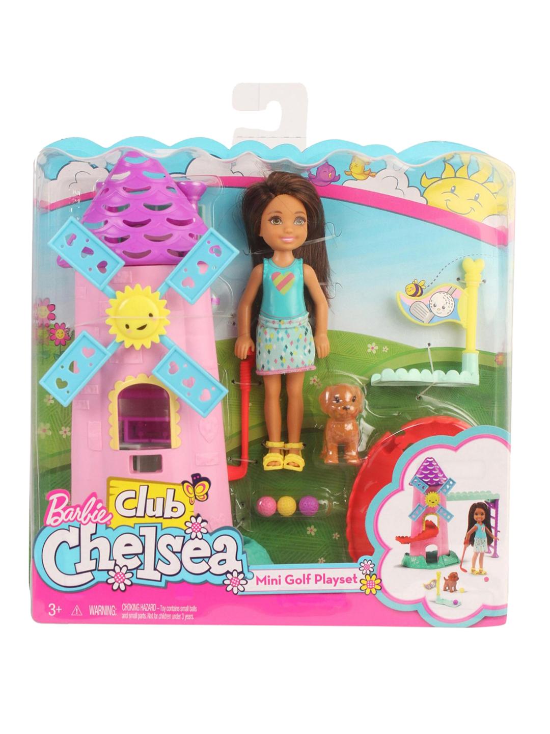 Buy Mattel Girls Barbie Chelsea Mini Golf Set - Soft Toys And Dolls for ...