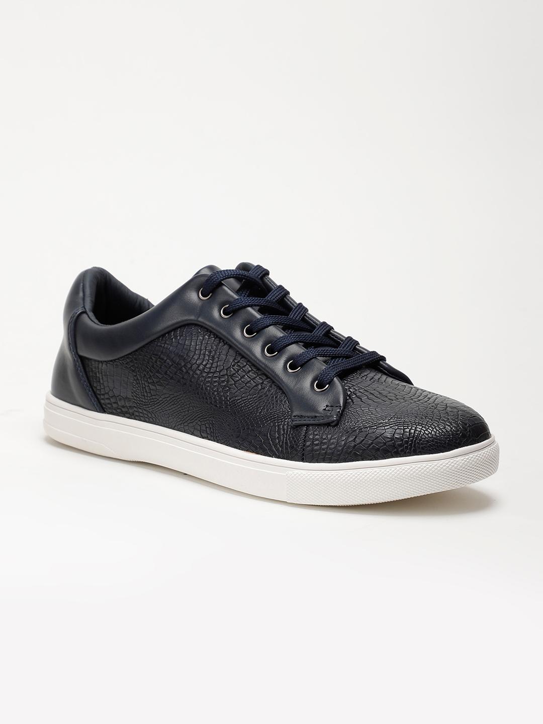 Buy LOCOMOTIVE Men Navy Blue Sneakers - Casual Shoes for Men 6747869 ...