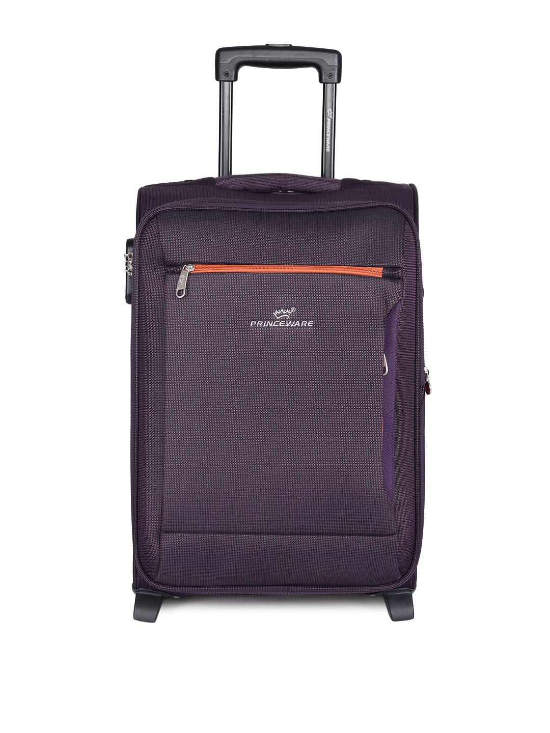 Buy Pronto Unisex Purple LINZ 2 W 55 Small Trolley Bag - Trolley Bag ...