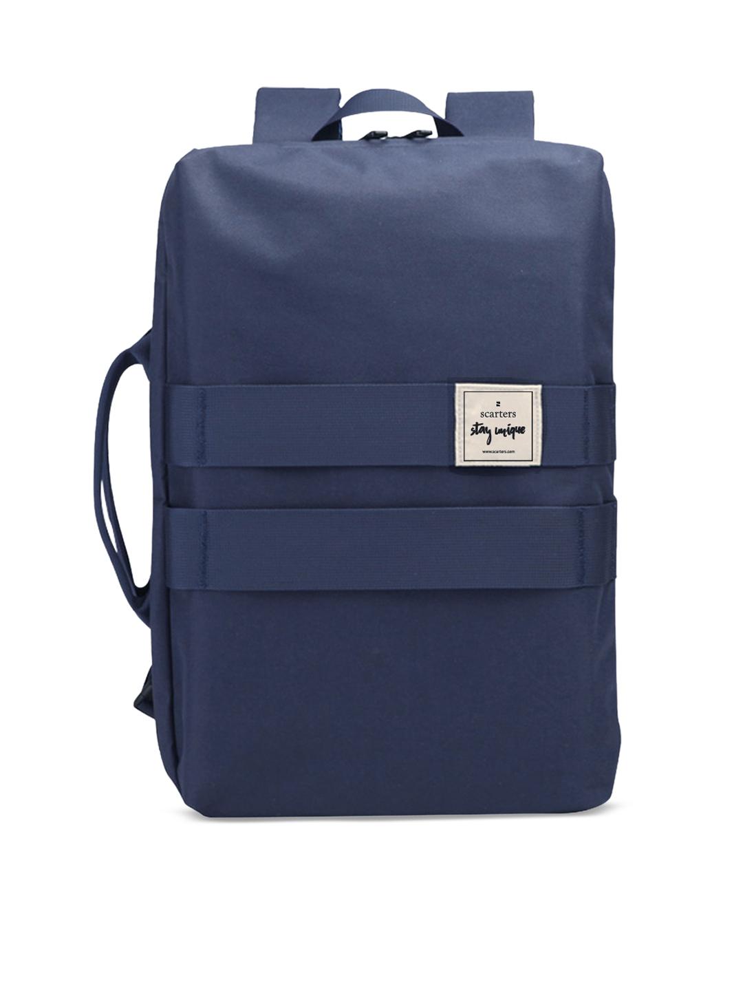Buy Scarters Unisex Blue Solid Backpack - Backpacks for Unisex 7041188 ...