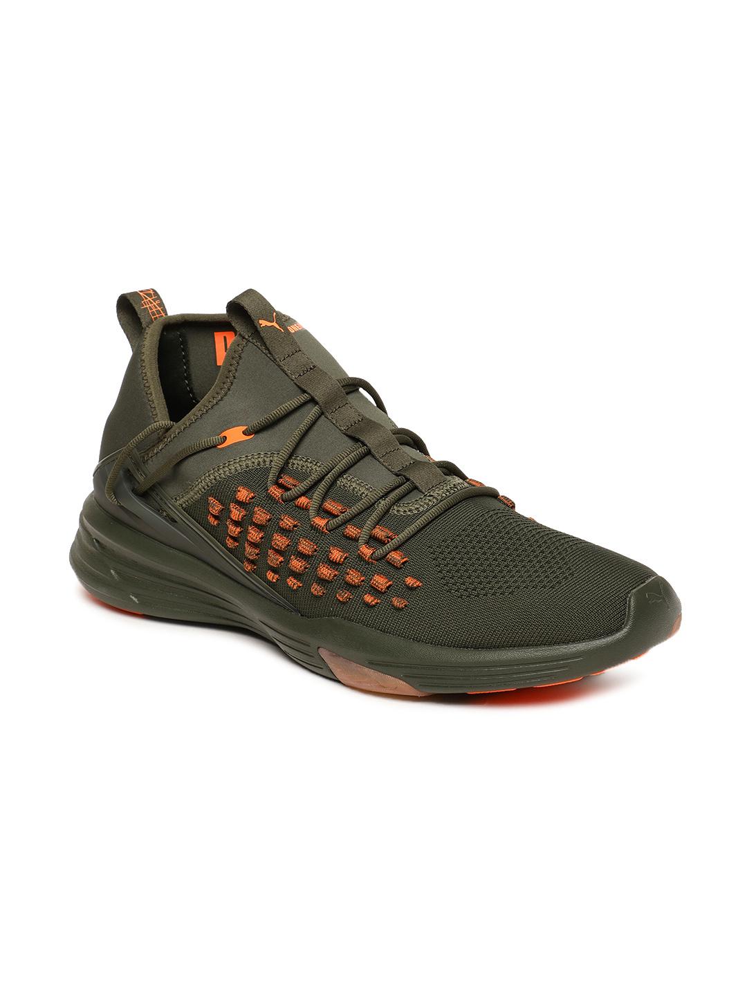 Buy Puma Men Olive Green Mantra FUSEFIT Unrest Running Shoes - Sports ...