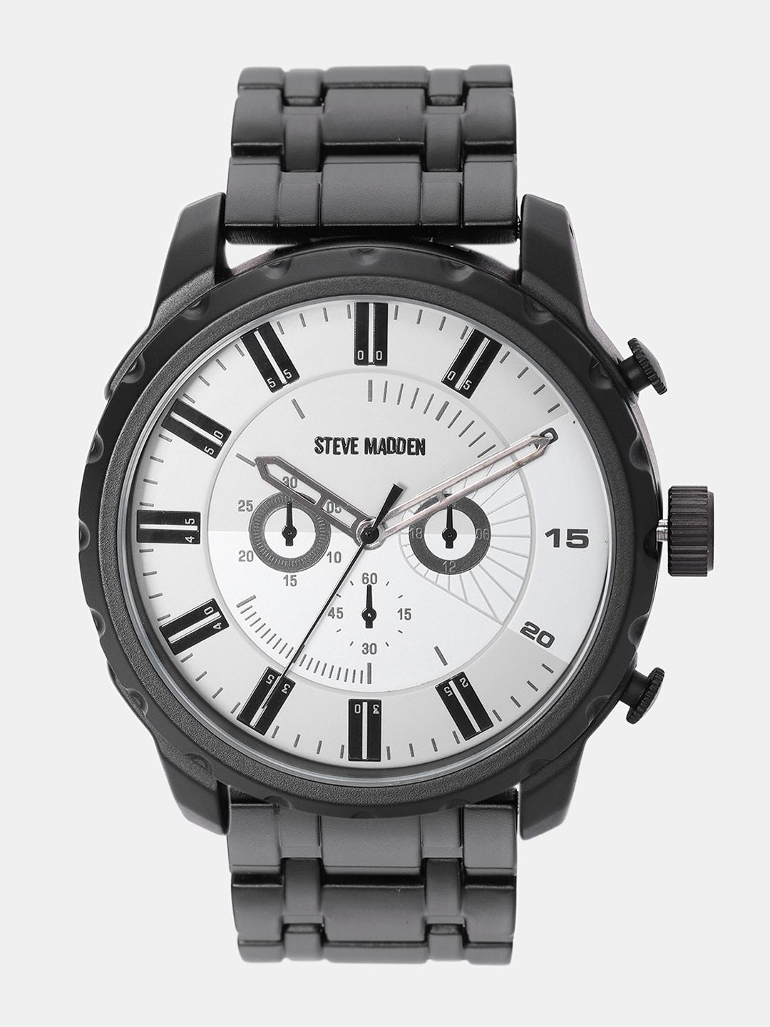 Buy Steve Madden Men White Analogue Watch SMW126 - Watches for Men ...