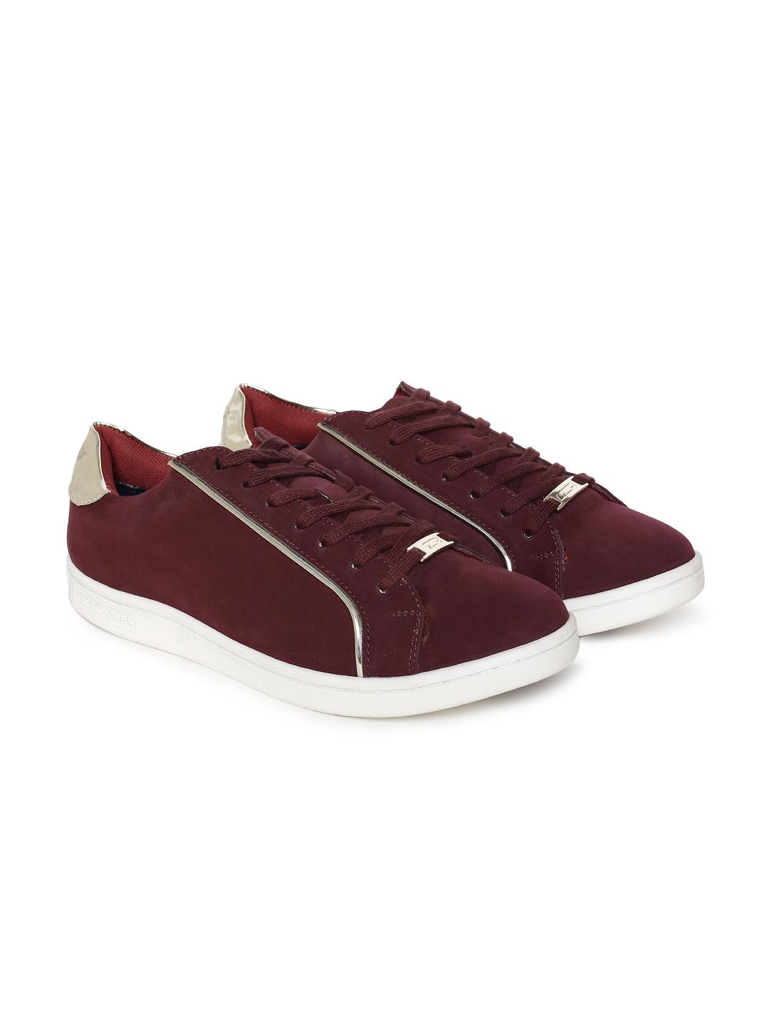 Buy Jack & Jones Men Burgundy JFW Karl IN Sneakers - Casual Shoes for ...