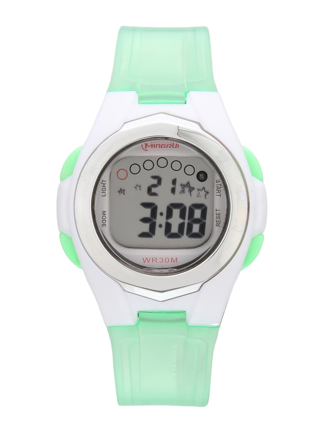 Buy Fantasy World Kids Unisex Green & White Digital Watch FW MR 8517 WH ...