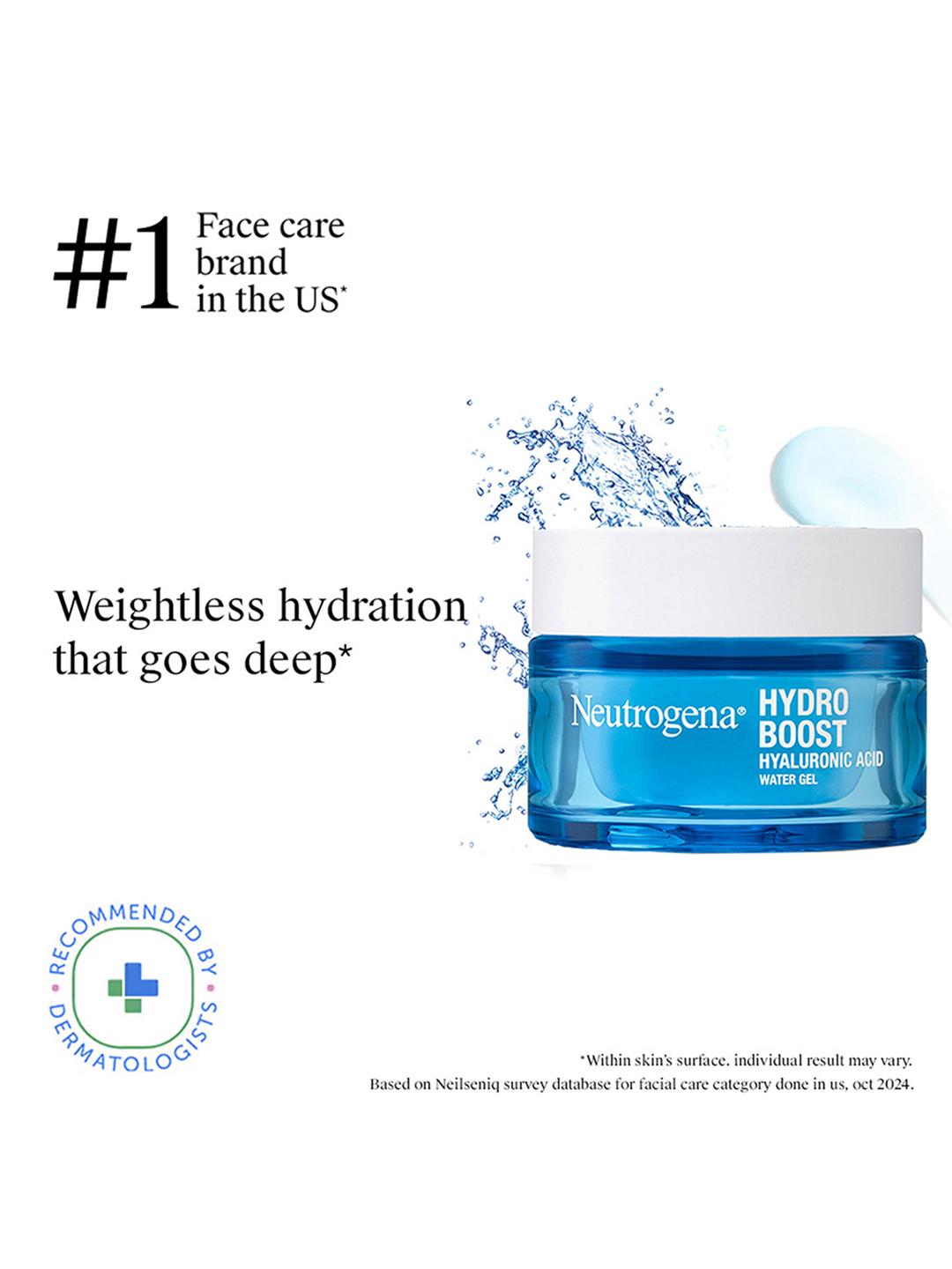 Buy Neutrogena Hydro Boost Hyaluronic Acid Water Gel Face Moisturiser ...