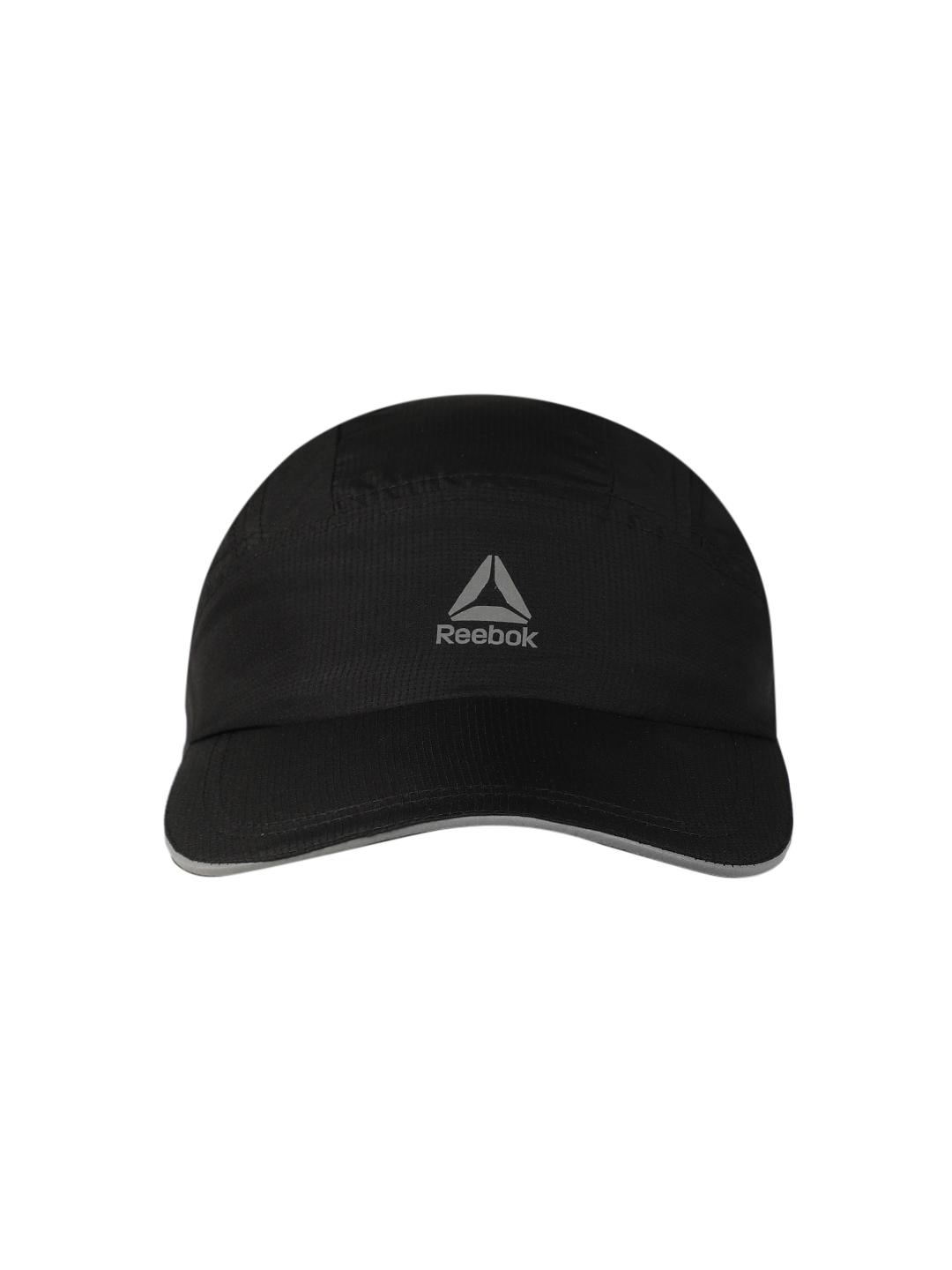 Buy Reebok Men Black Solid Baseball Cap - Caps for Men 8173189 | Myntra