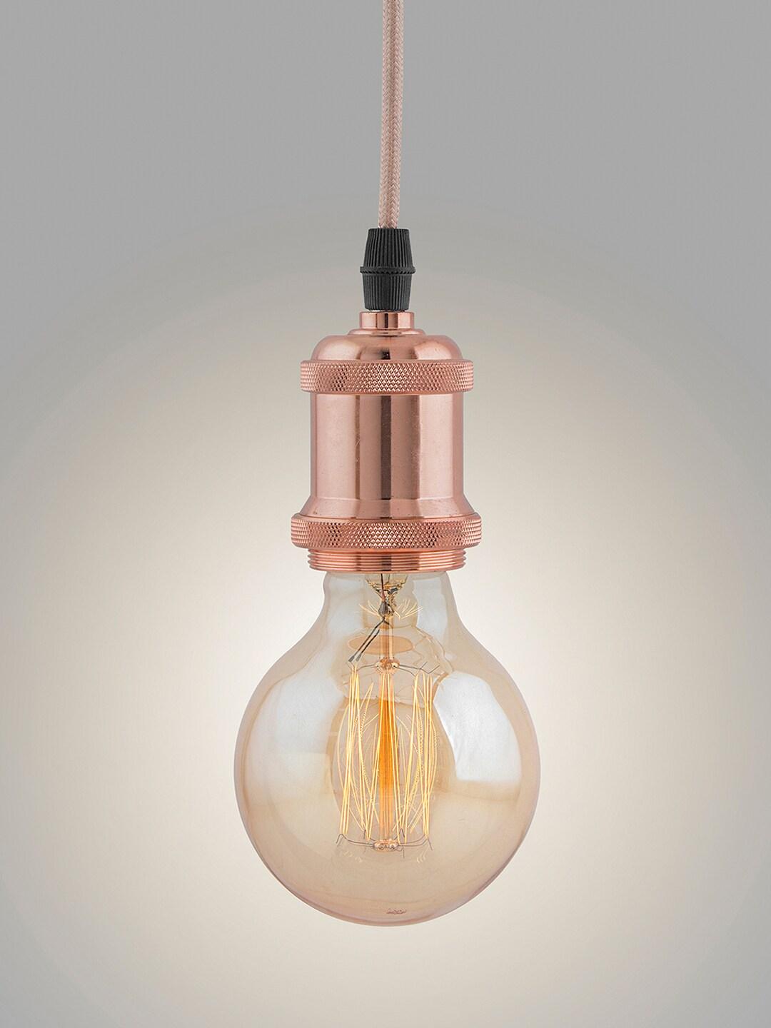 Buy Homesake Copper Toned Solid Hanging Light - Ceiling Lamps for ...